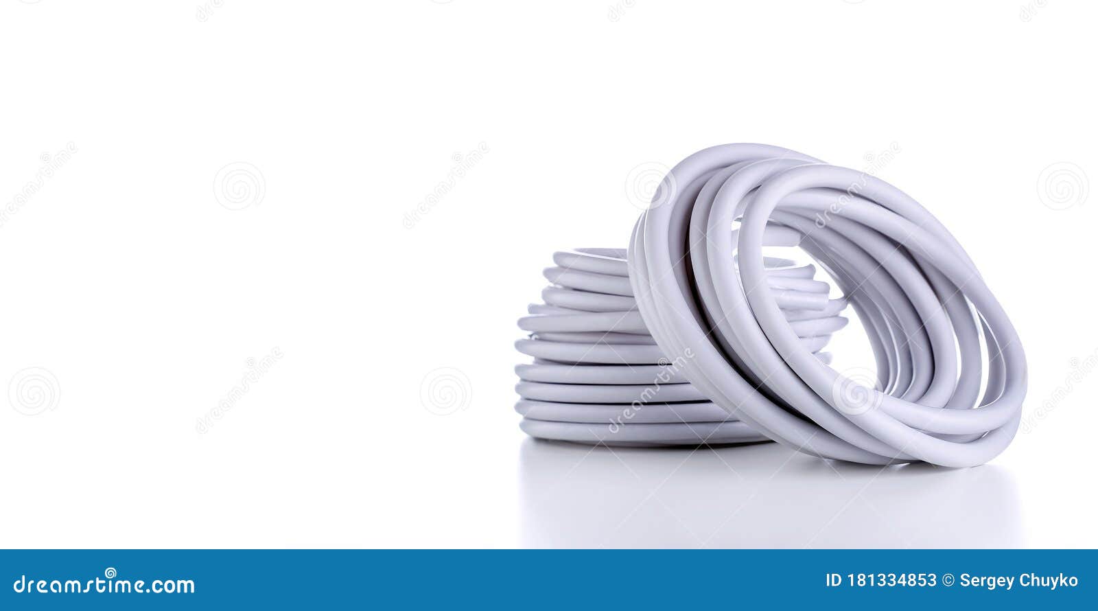 Electrical Wires on Grey Background Stock Image - Image of power ...