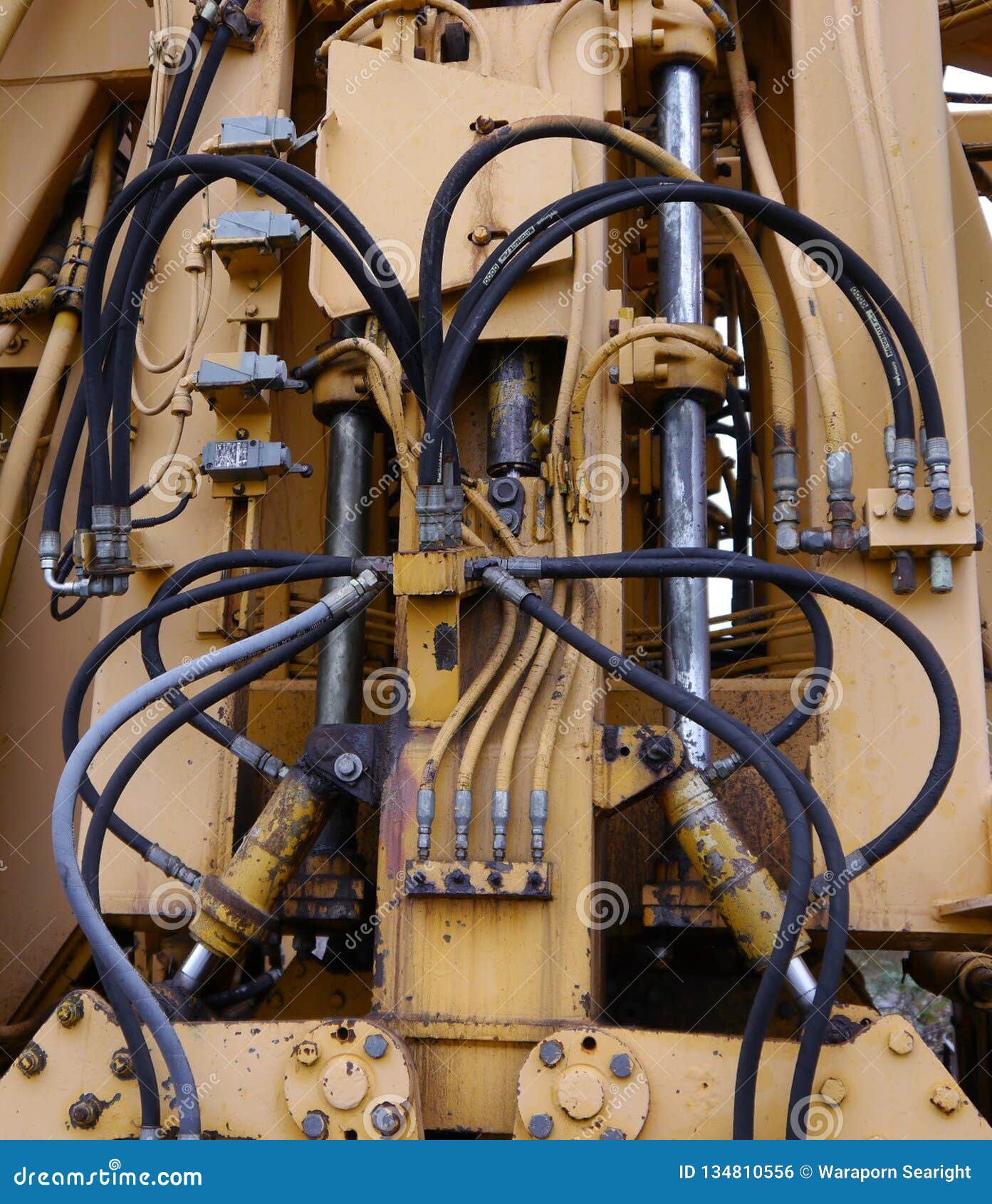 Electrical Wires and Power Technology Cable Stock Photo - Image of ...