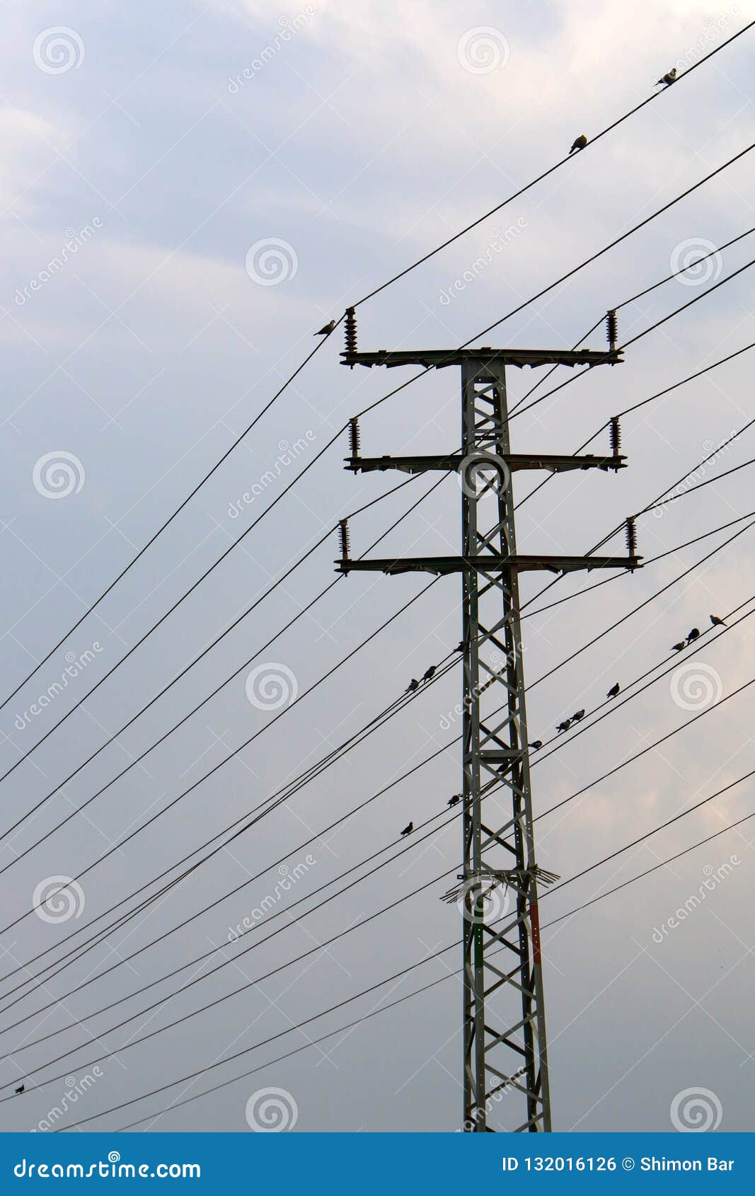 Power line wire stock photo. Image of power, electric - 132016126