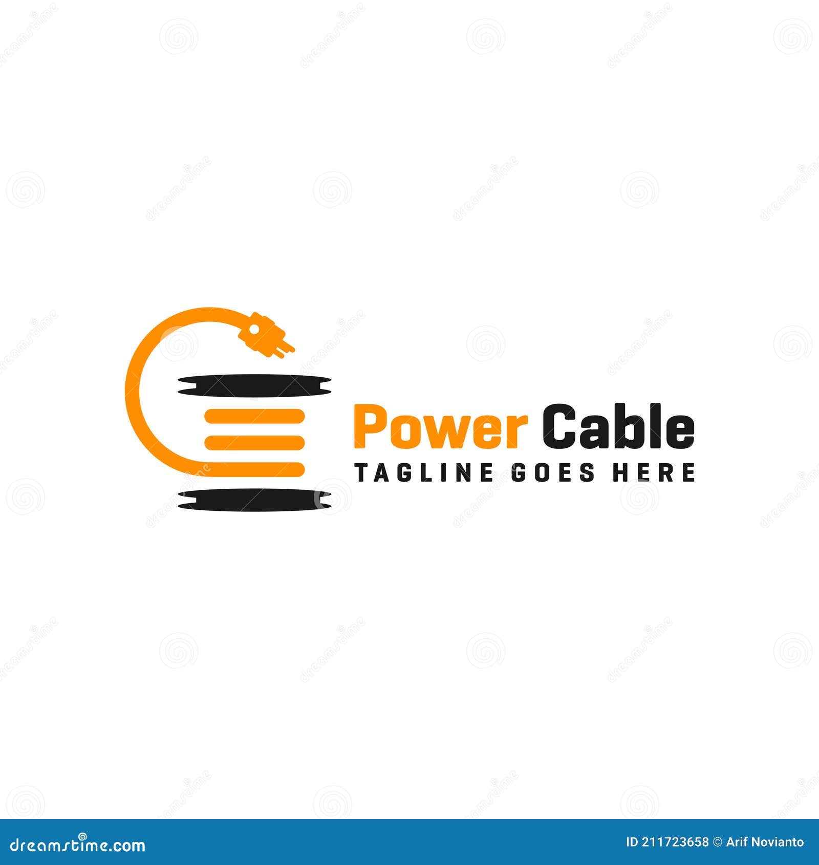 Cable Logo Cartoon Vector | CartoonDealer.com #191569185