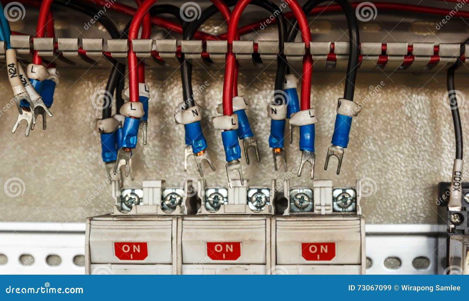 Electrical wiring stock image. Image of communication - 73067099