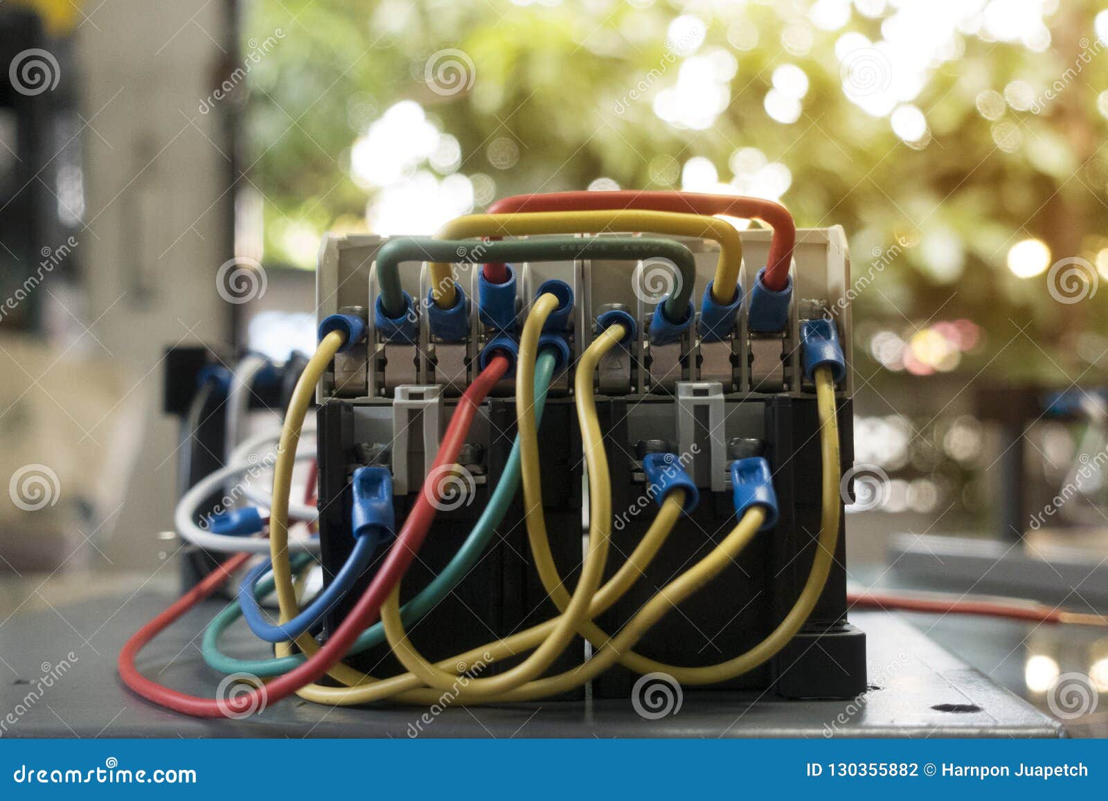Electrical Wiring Switch Stock Photography | CartoonDealer.com #130355882