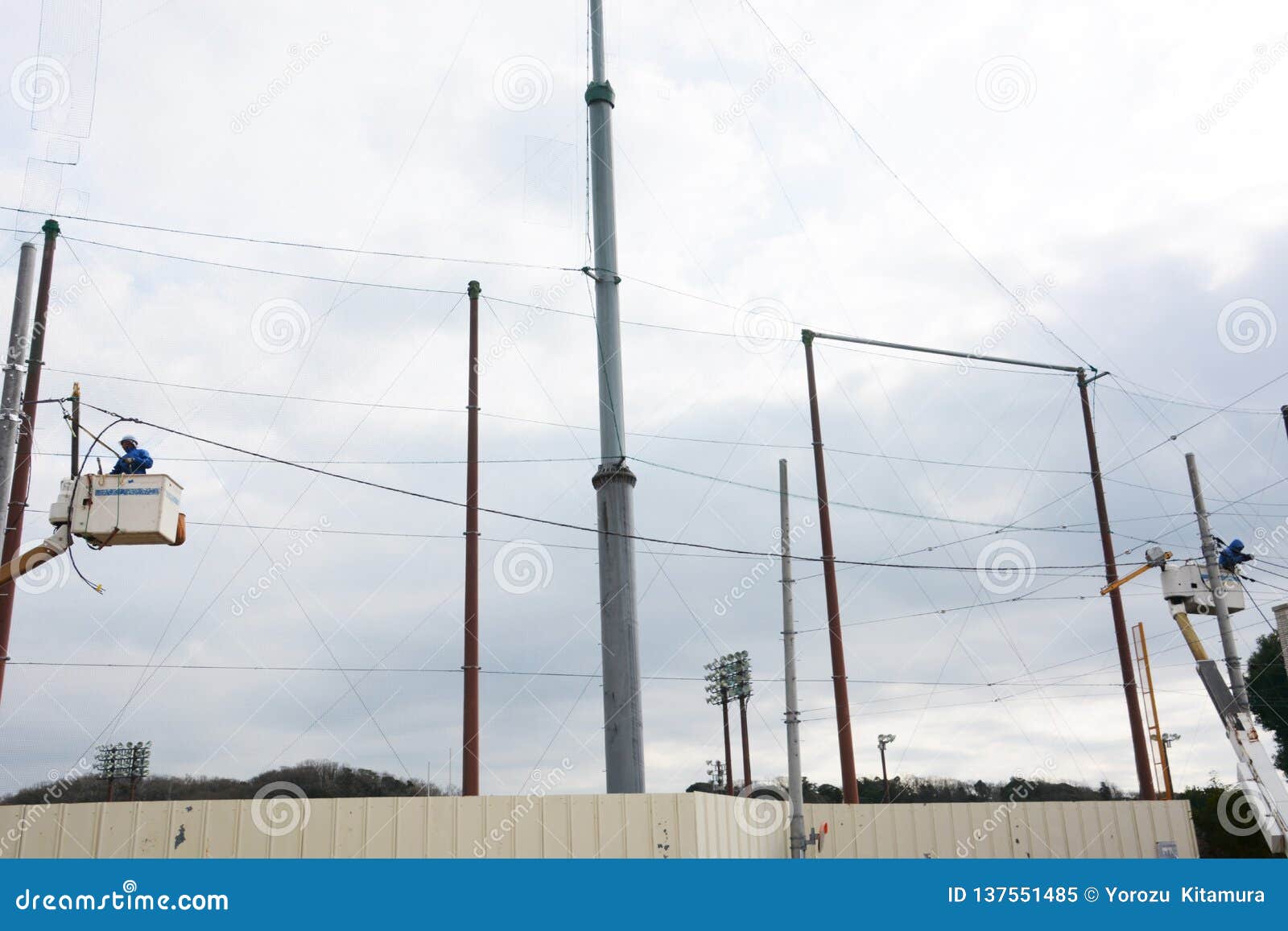 Electrical wiring work editorial image. Image of builder - 137551485