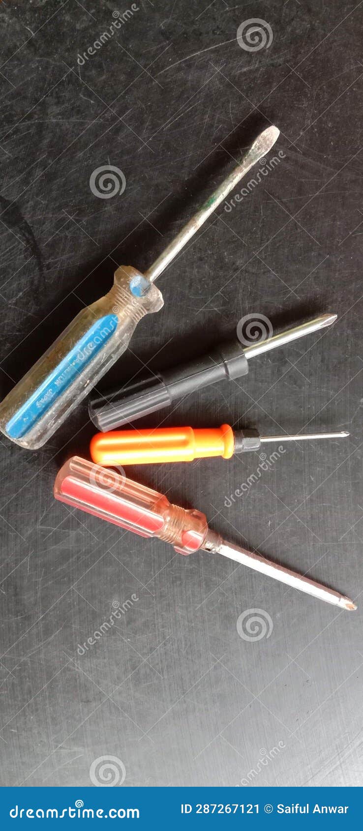 Electrical Work Tools, Namely Screwdrivers that are Commonly Used To ...