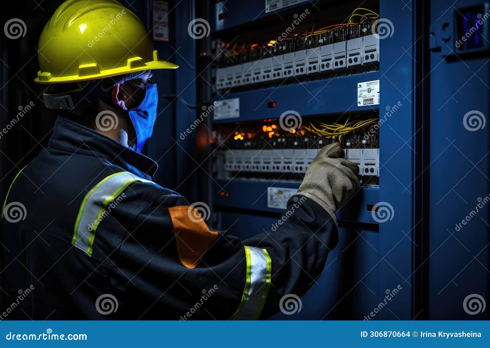 Electrical Worker Royalty-Free Stock Photography | CartoonDealer.com ...