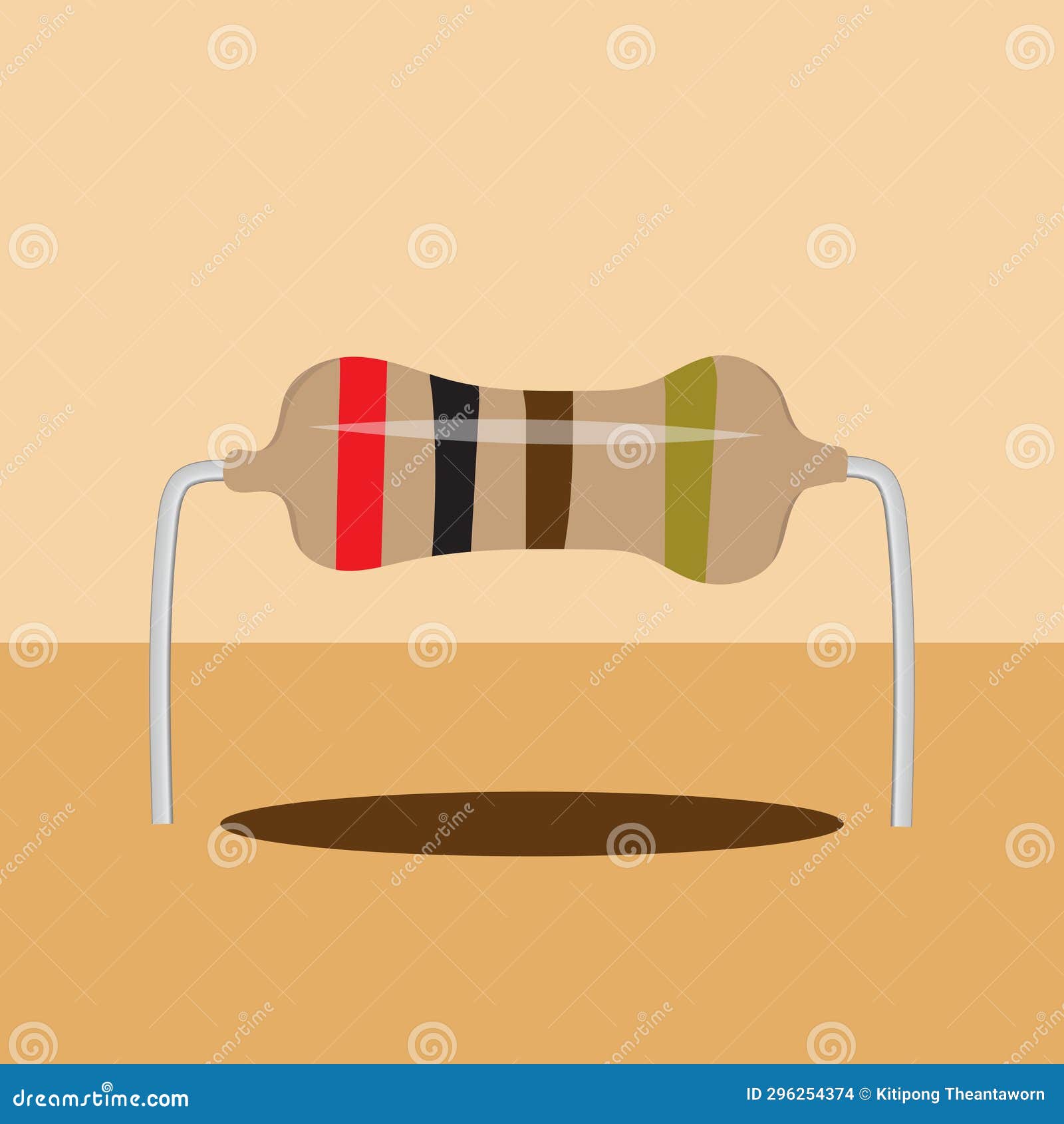 Electrical Resistor Icons Set Cartoon Vector. Various Resistor And ...