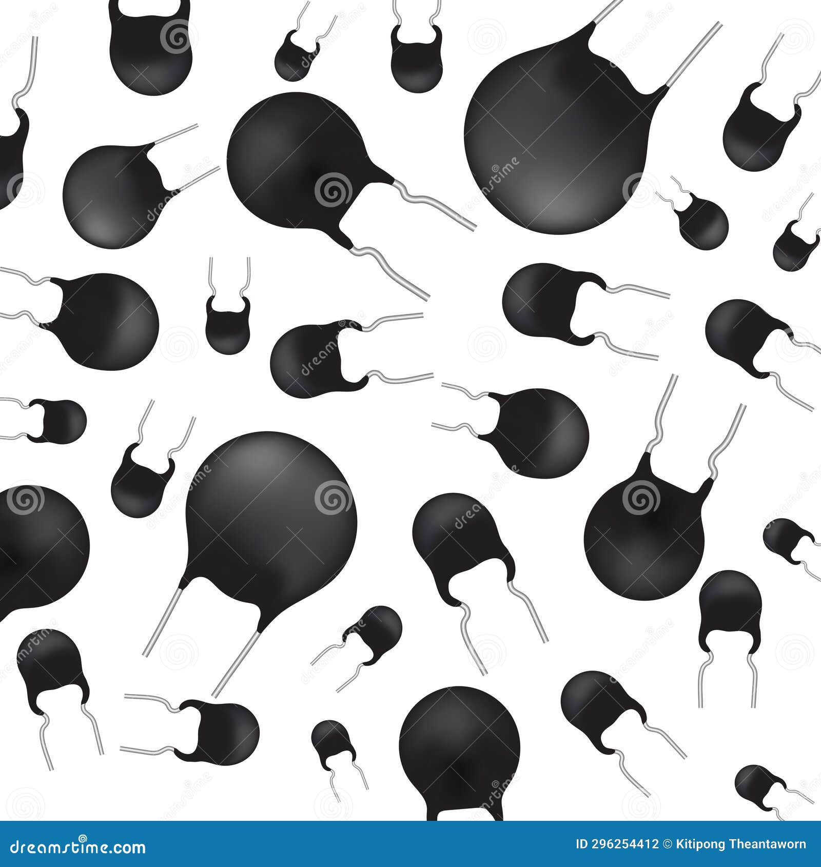 Thermistor Icon Set on White Background. NTC Thermistor Resistor Sign ...