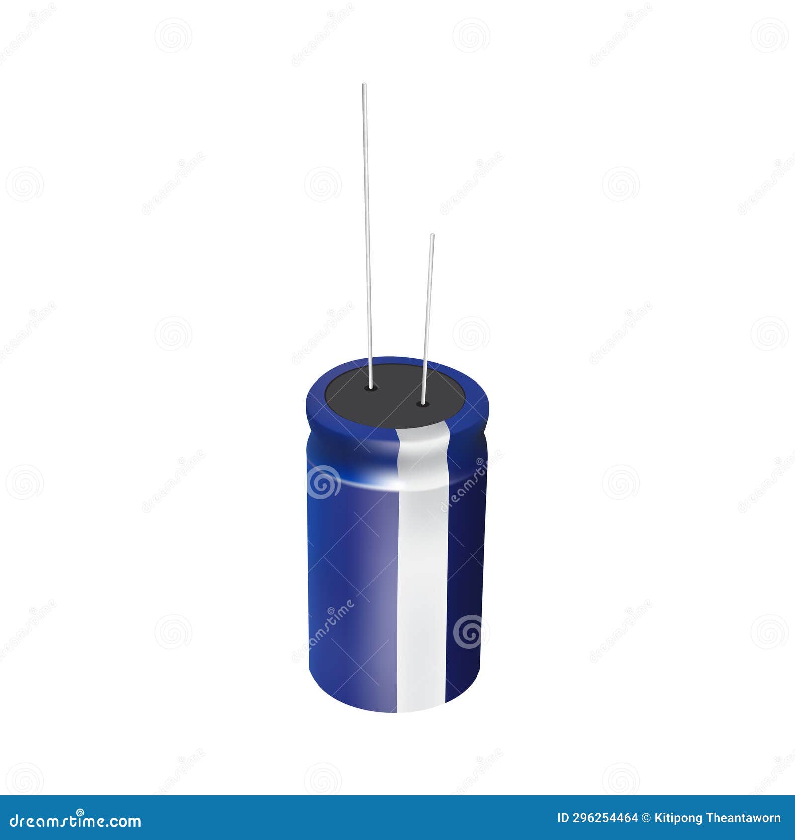 Chip Capacitor Icon. Isometric of Chip Capacitor Vector Icon for Web ...