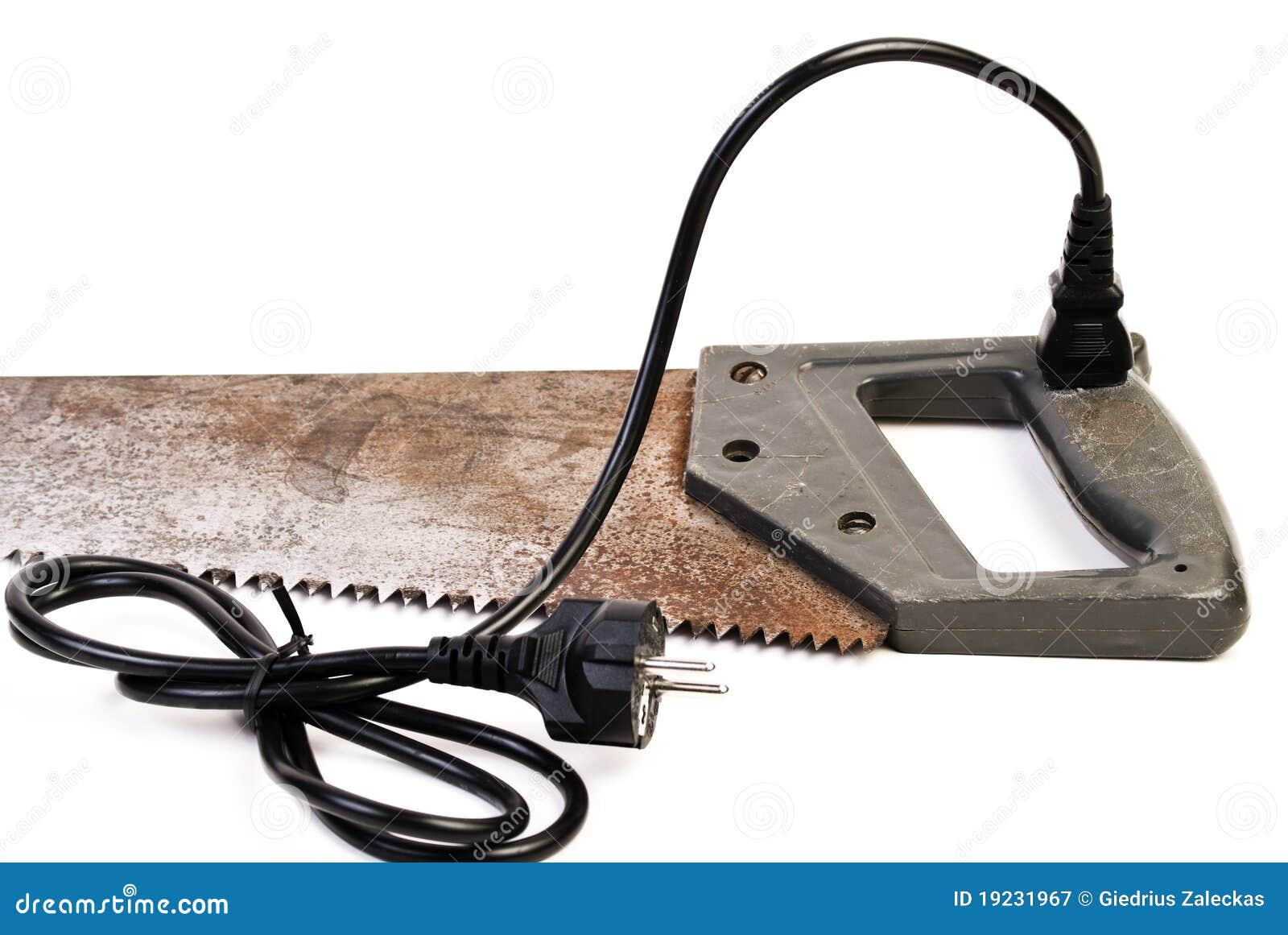 Electricaly Powered Handsaw Stock Image - Image of handsaw, metal: 19231967