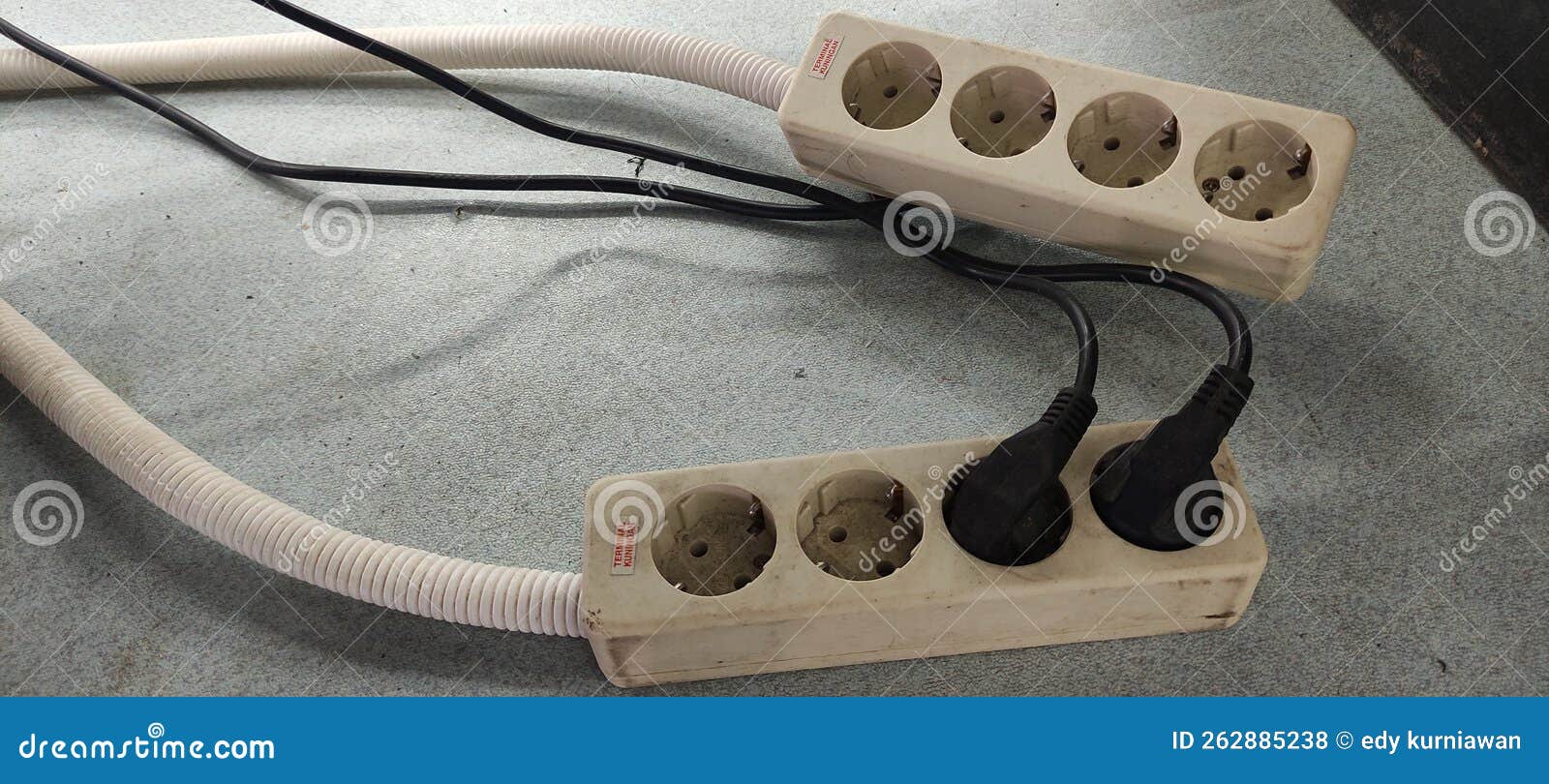 The Electrican Switch Plug and on Off Gadget Stock Photo - Image of ...