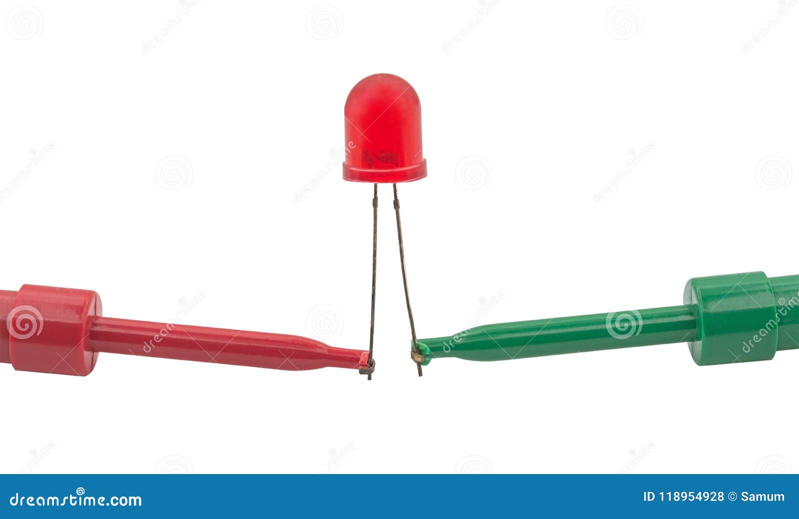 Electrician`s Probes Testing LED Stock Photo - Image of equipment ...