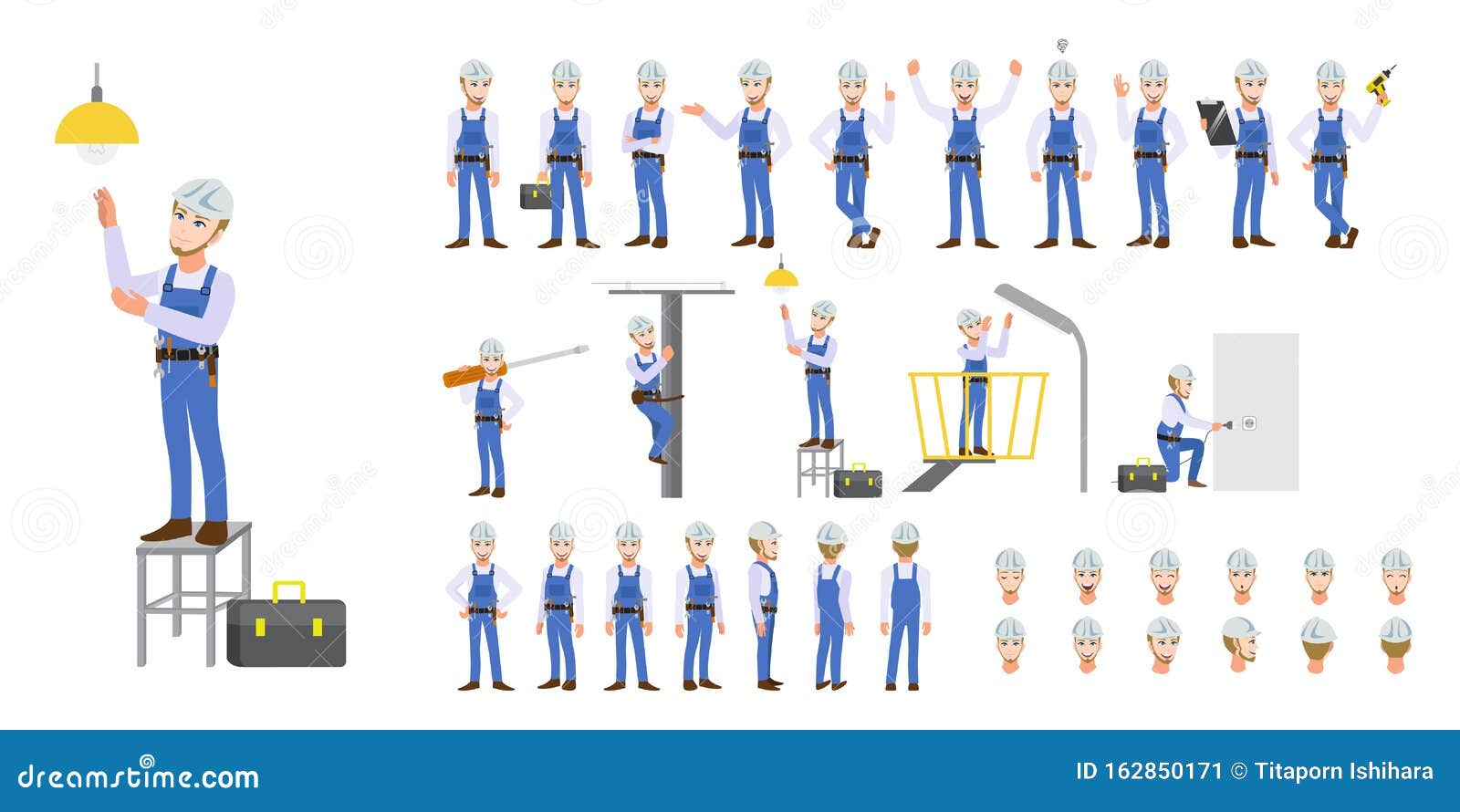 Cartoon Construction Tool Set Stock Illustrations – 6,971 Cartoon ...