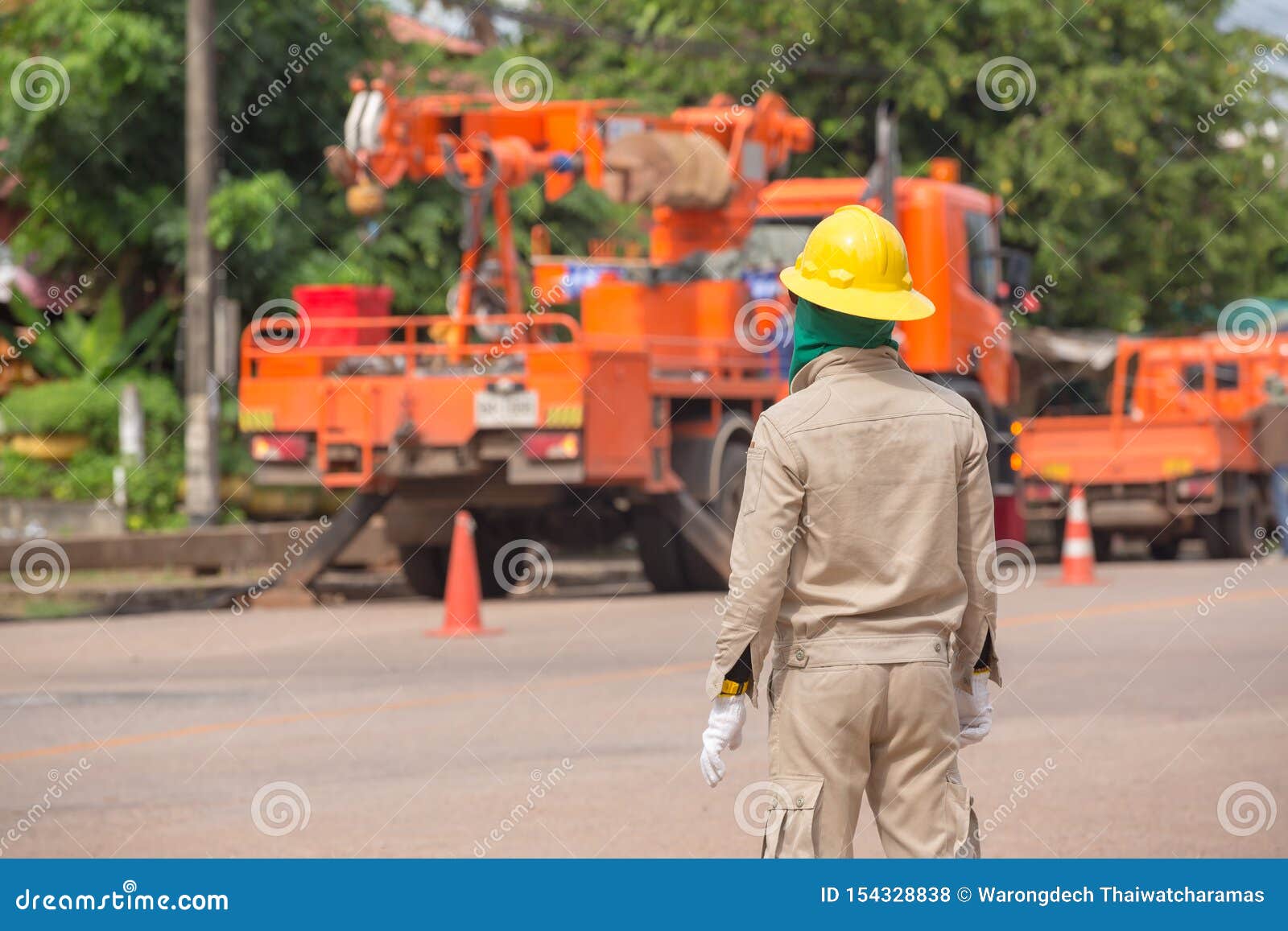 Electrician Wears a Hat while Working Stock Photo - Image of ...