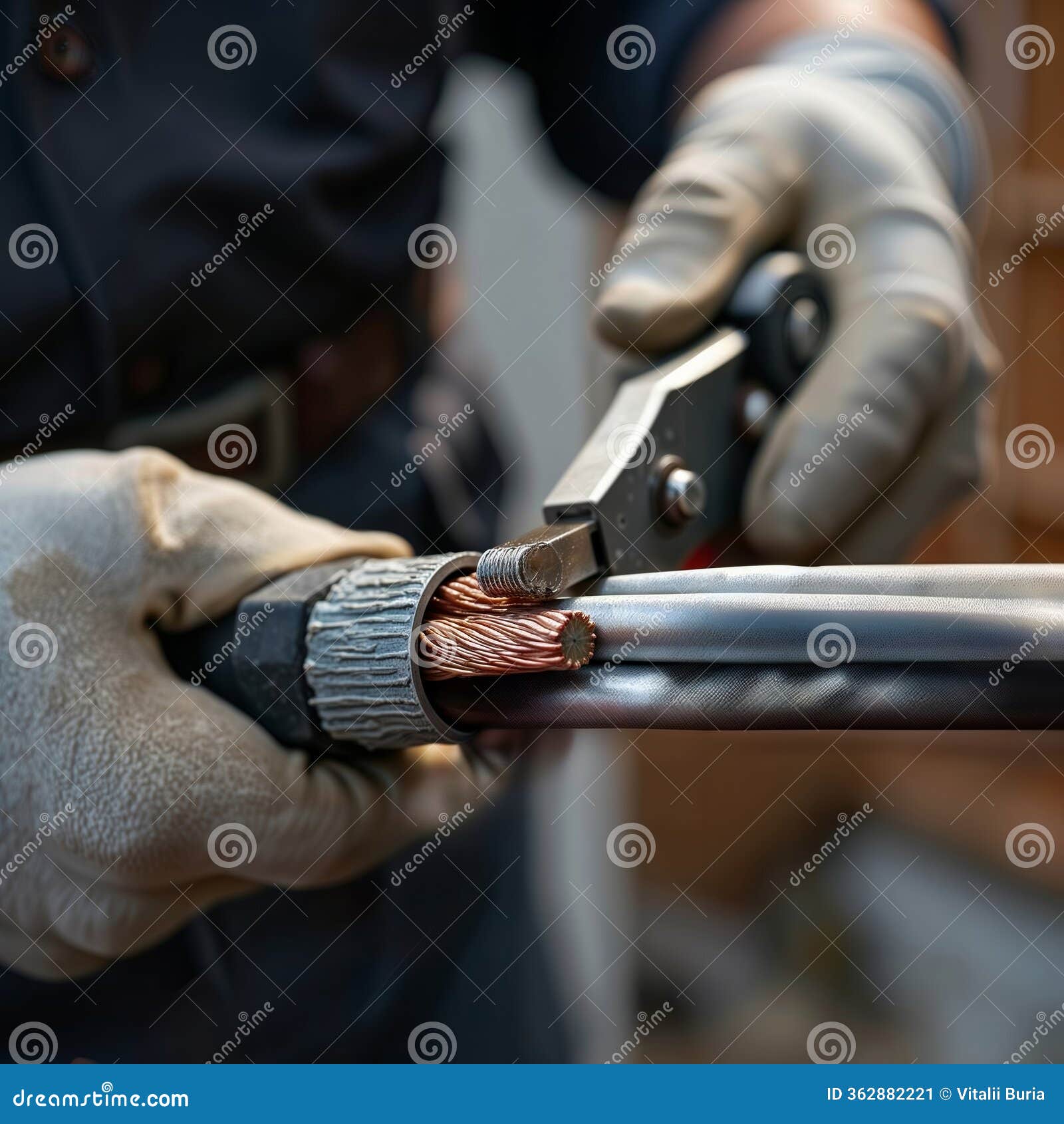 Cable Stripping Machine, Control Panel, Used For Stripping Two-core ...