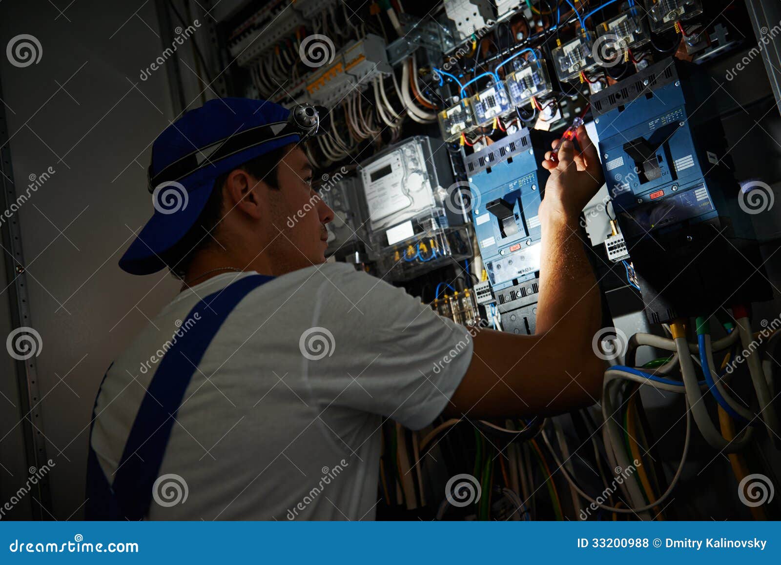 Electrician Working during Damage Stock Photo - Image of fuseboard ... Electrician Working during Damage Stock Photo - Image of fuseboard ...