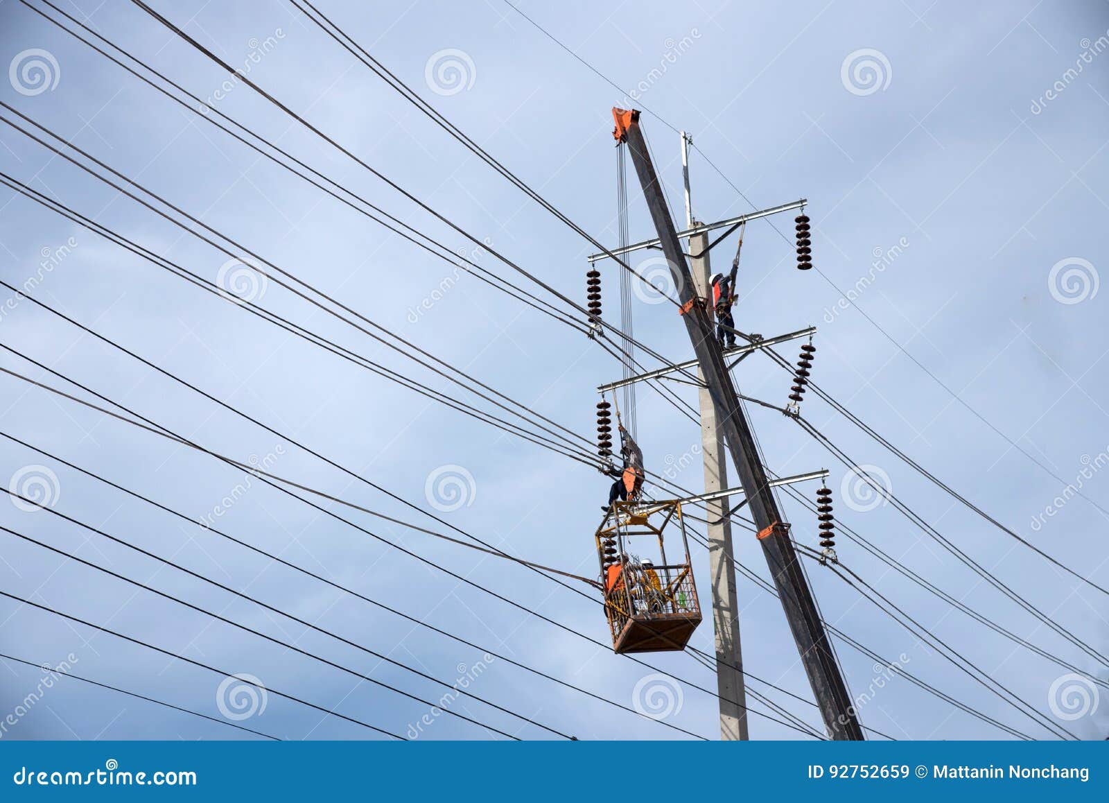Electric Rope Shovels Loading Of Coal, Ore On The Dump Truck. Th ...