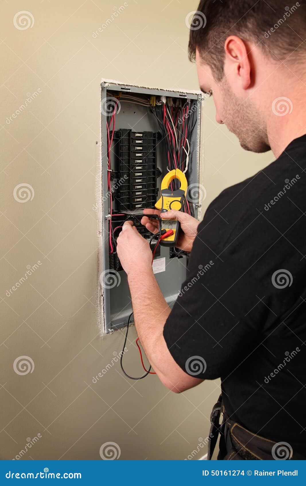 Electrician stock photo. Image of equipment, wire, home - 50161274