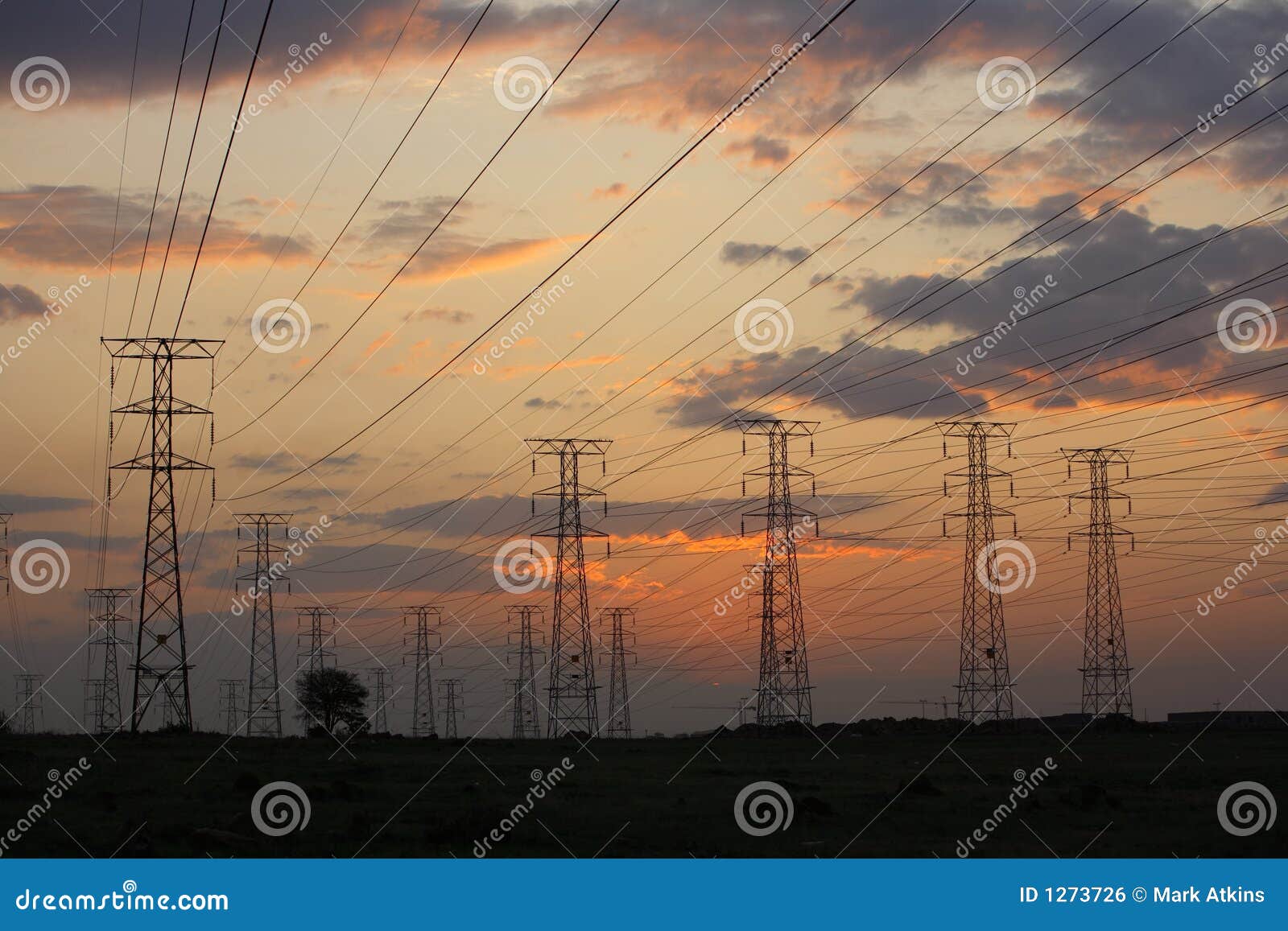 Electricity stock photo. Image of charge, distribution - 1273726