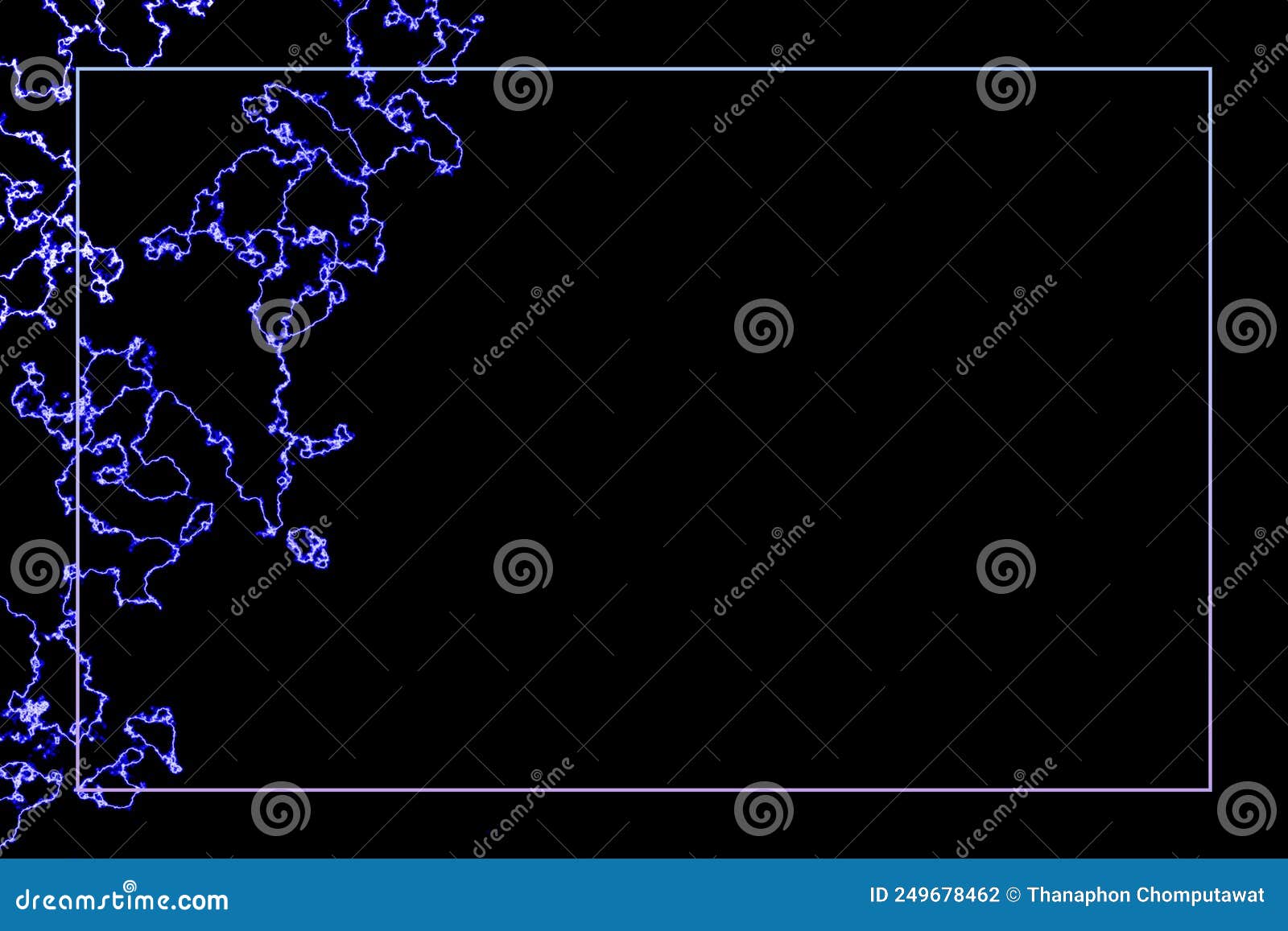 Electricity Background and Blend Color in Frame Stock Illustration ...