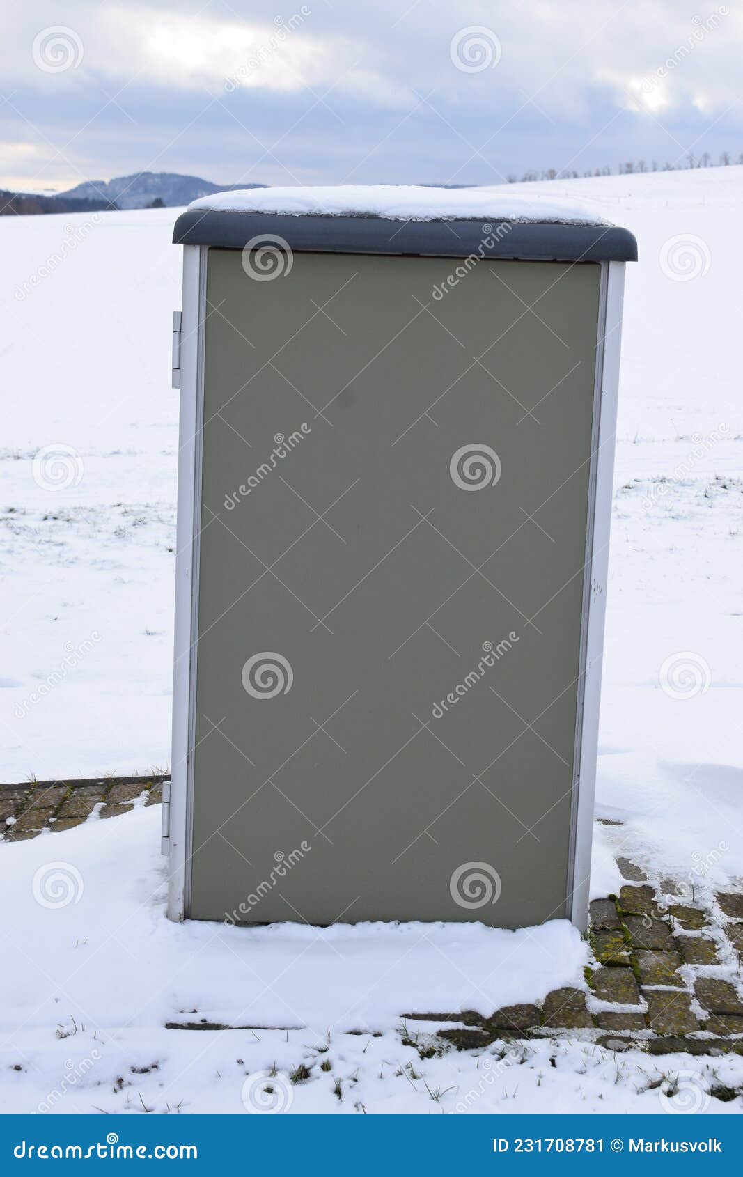 Grey Electricity Supply Box Stock Image - Image of room, lighting ...