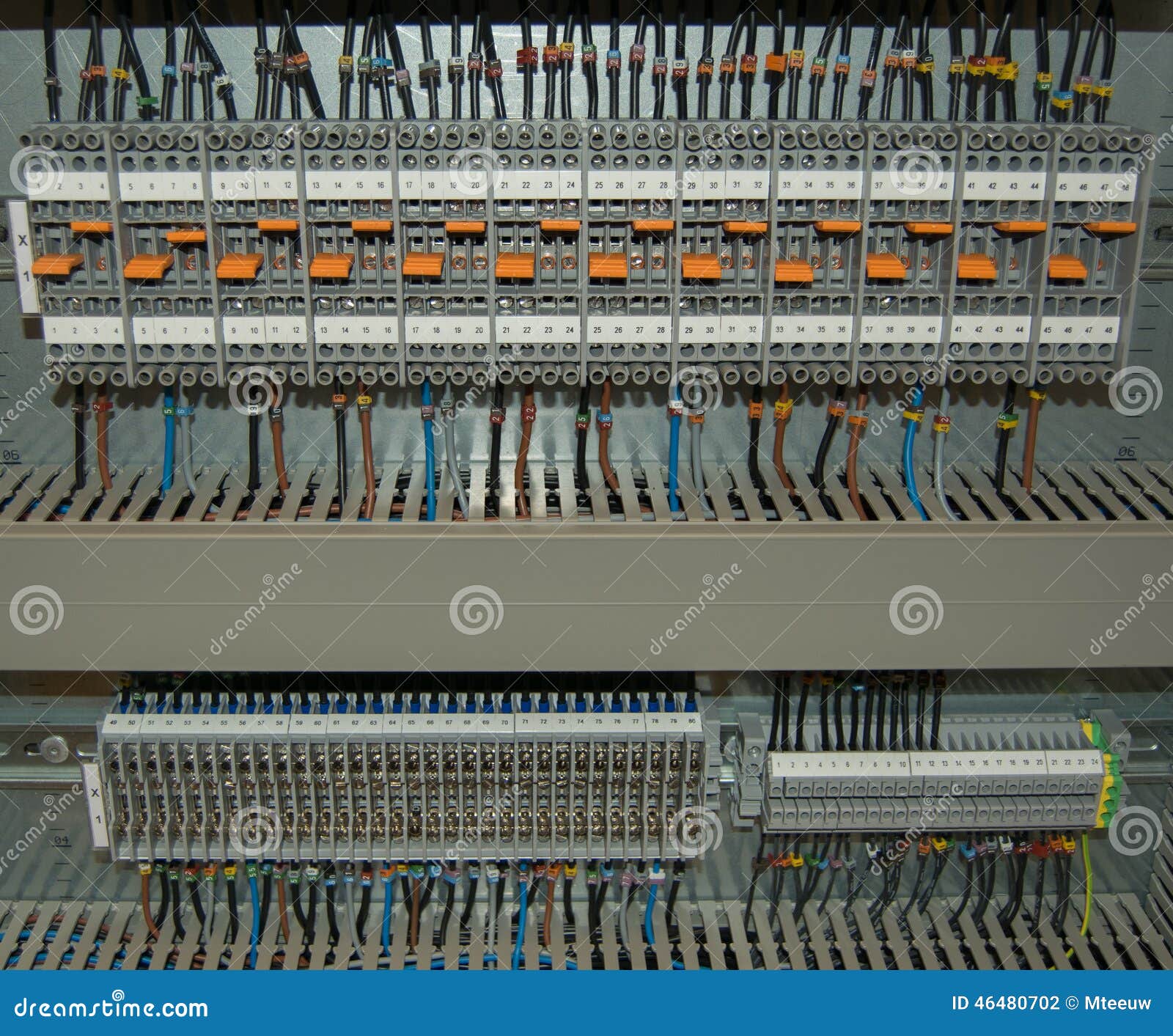 Electricity connection stock photo. Image of building - 46480702