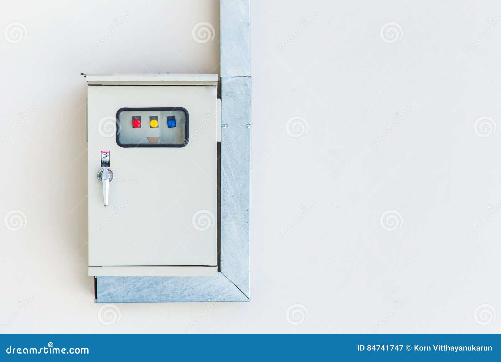 Electricity control box. stock image. Image of distribution - 84741747