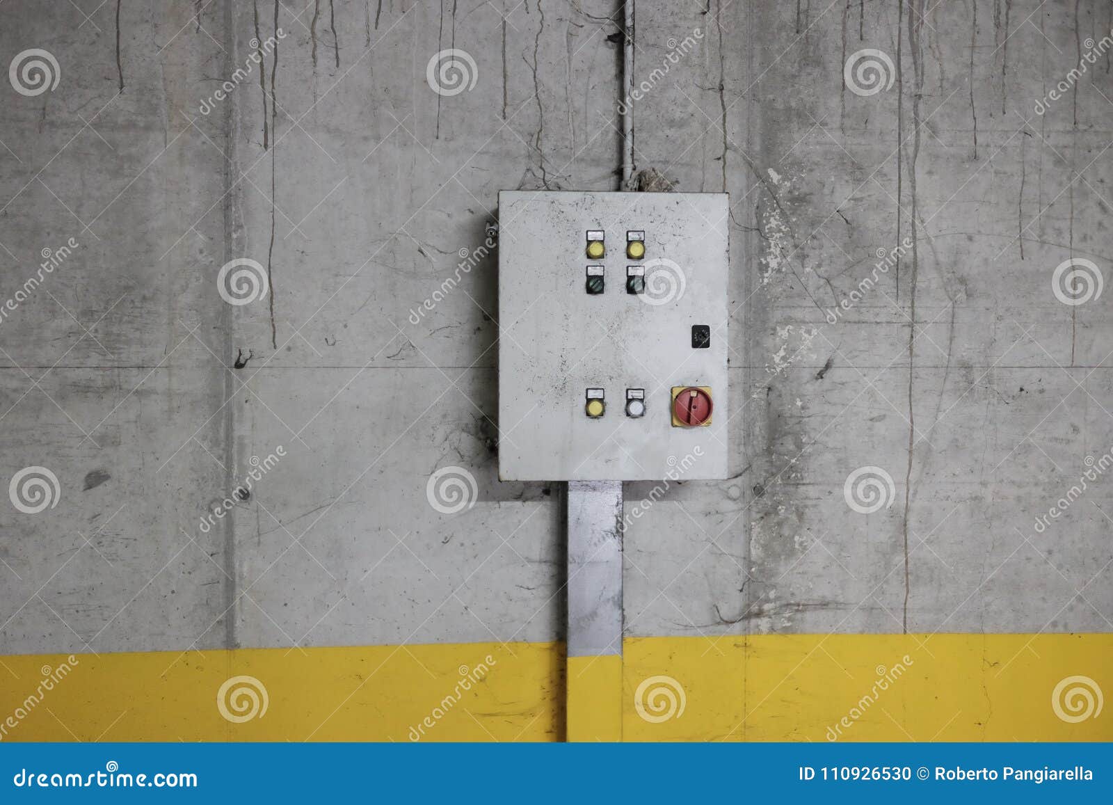 Electricity control box stock photo. Image of electrical - 110926530