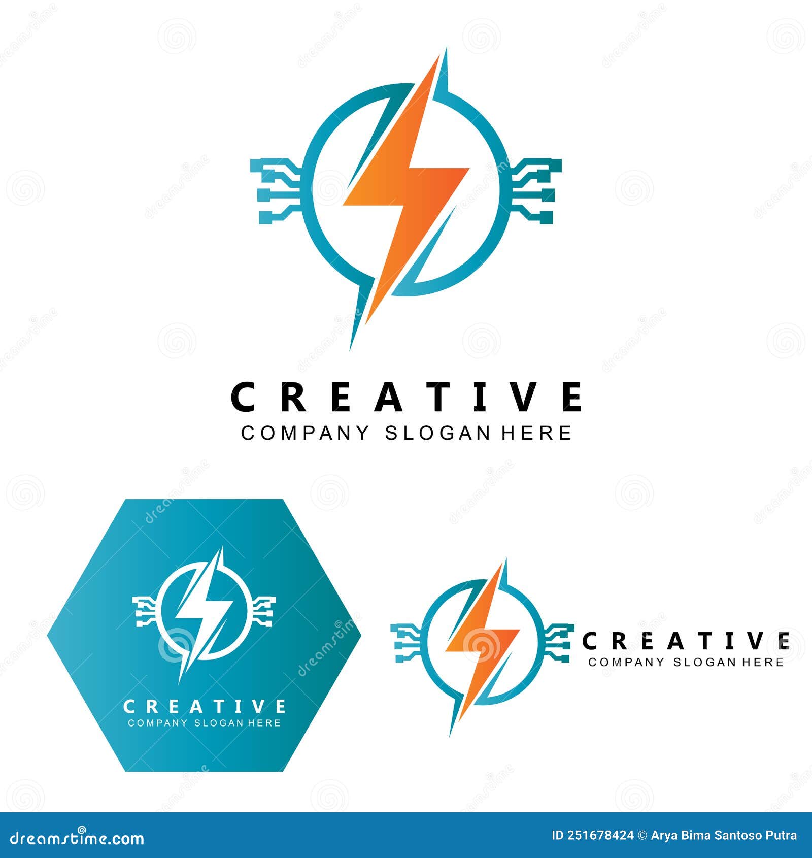 ELECTRICITY CURRENT VECTOR DESIGN LOGO, COOL LIGHTNING Stock Vector ...