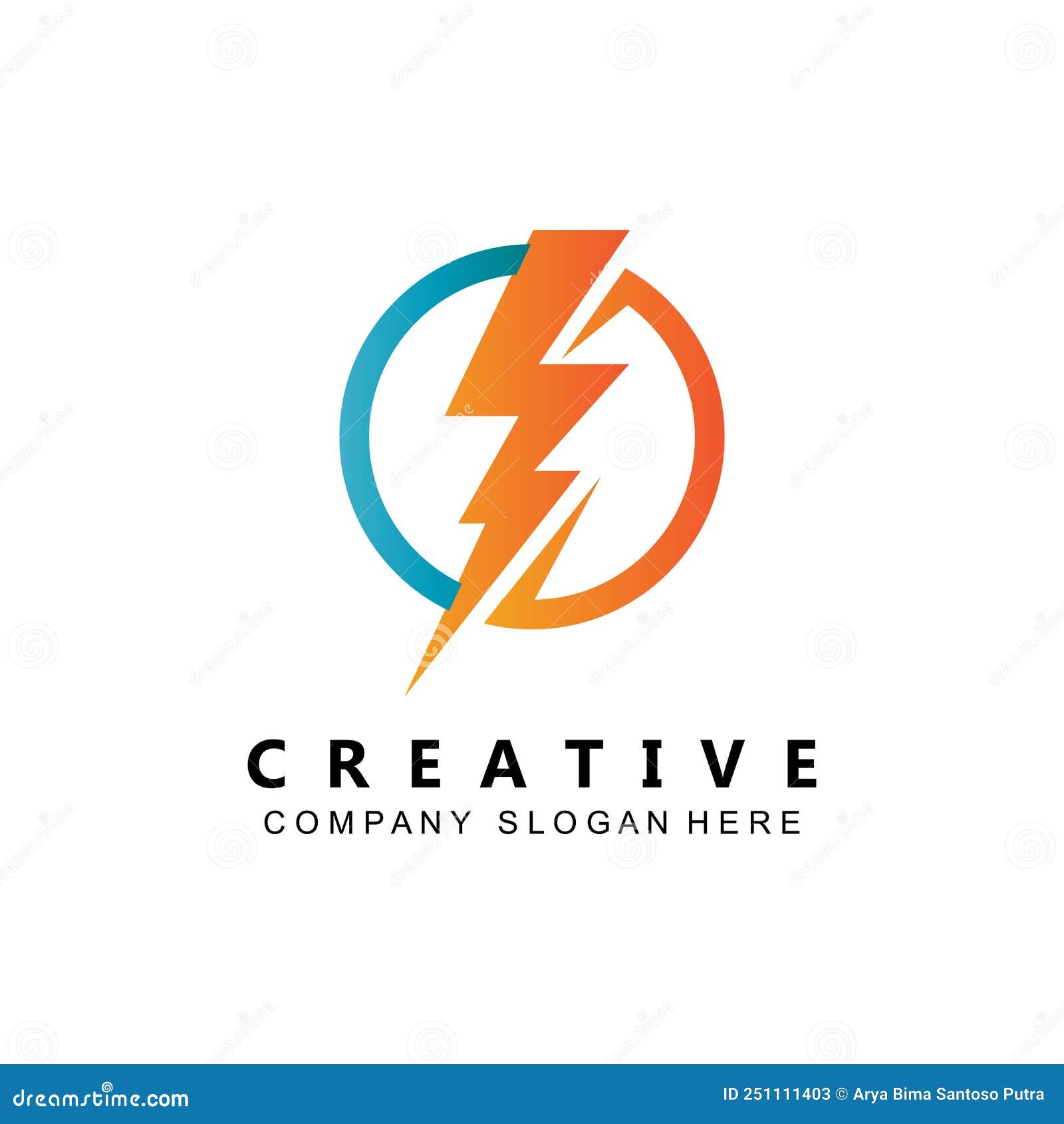 ELECTRICITY CURRENT VECTOR DESIGN LOGO, COOL LIGHTNING Stock Vector ...