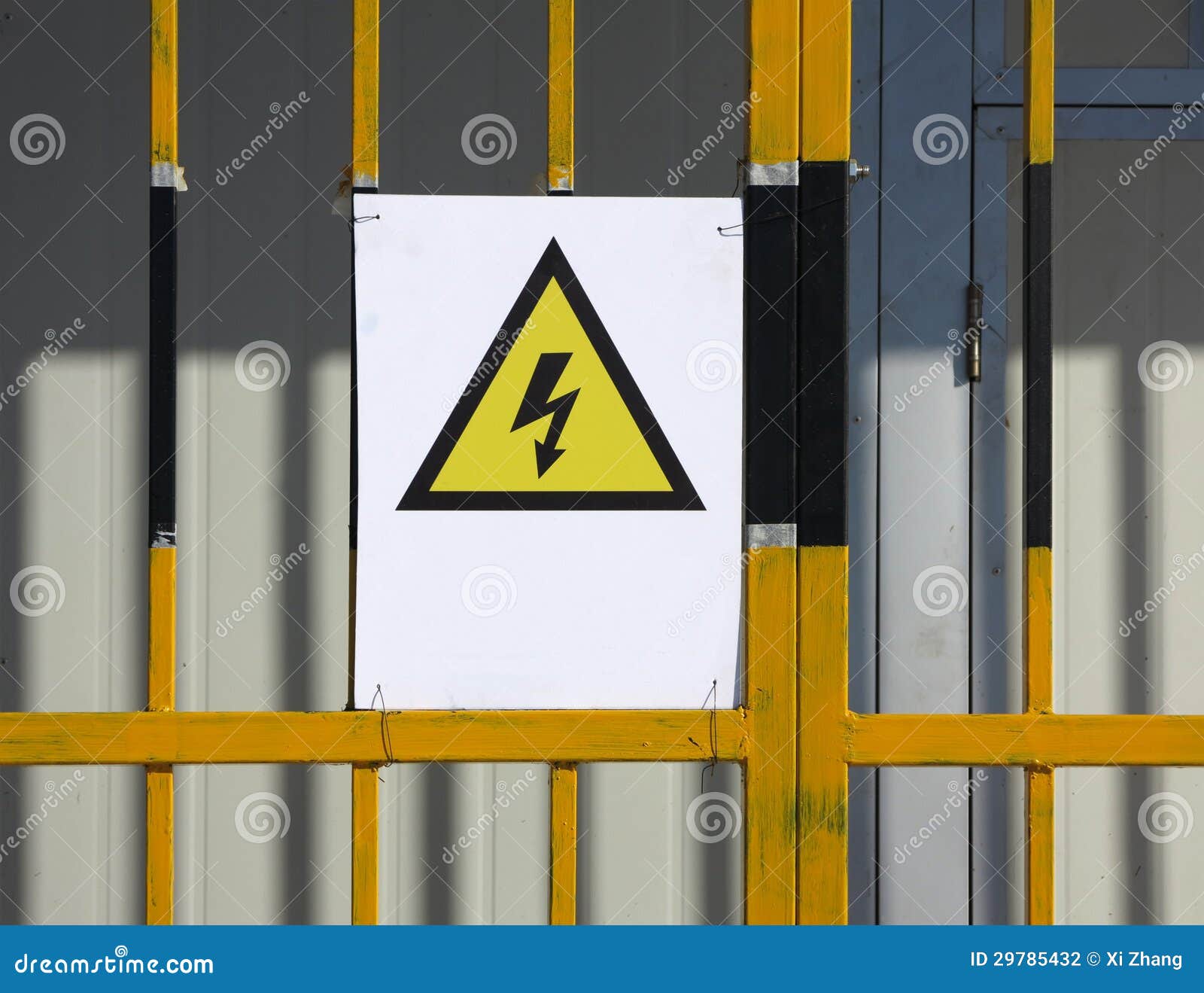 Electricity Danger sign stock photo. Image of power, sign - 29785432