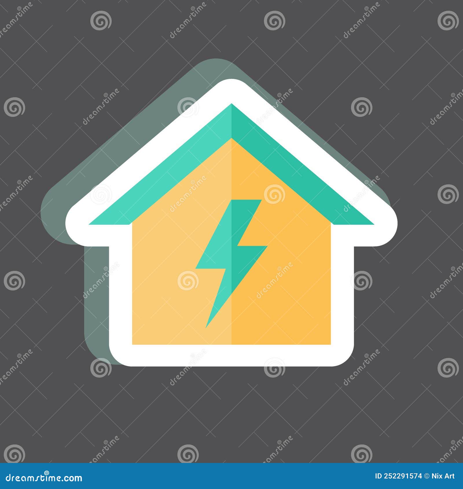 Electricity Danger Cartoon Vector | CartoonDealer.com #90262995