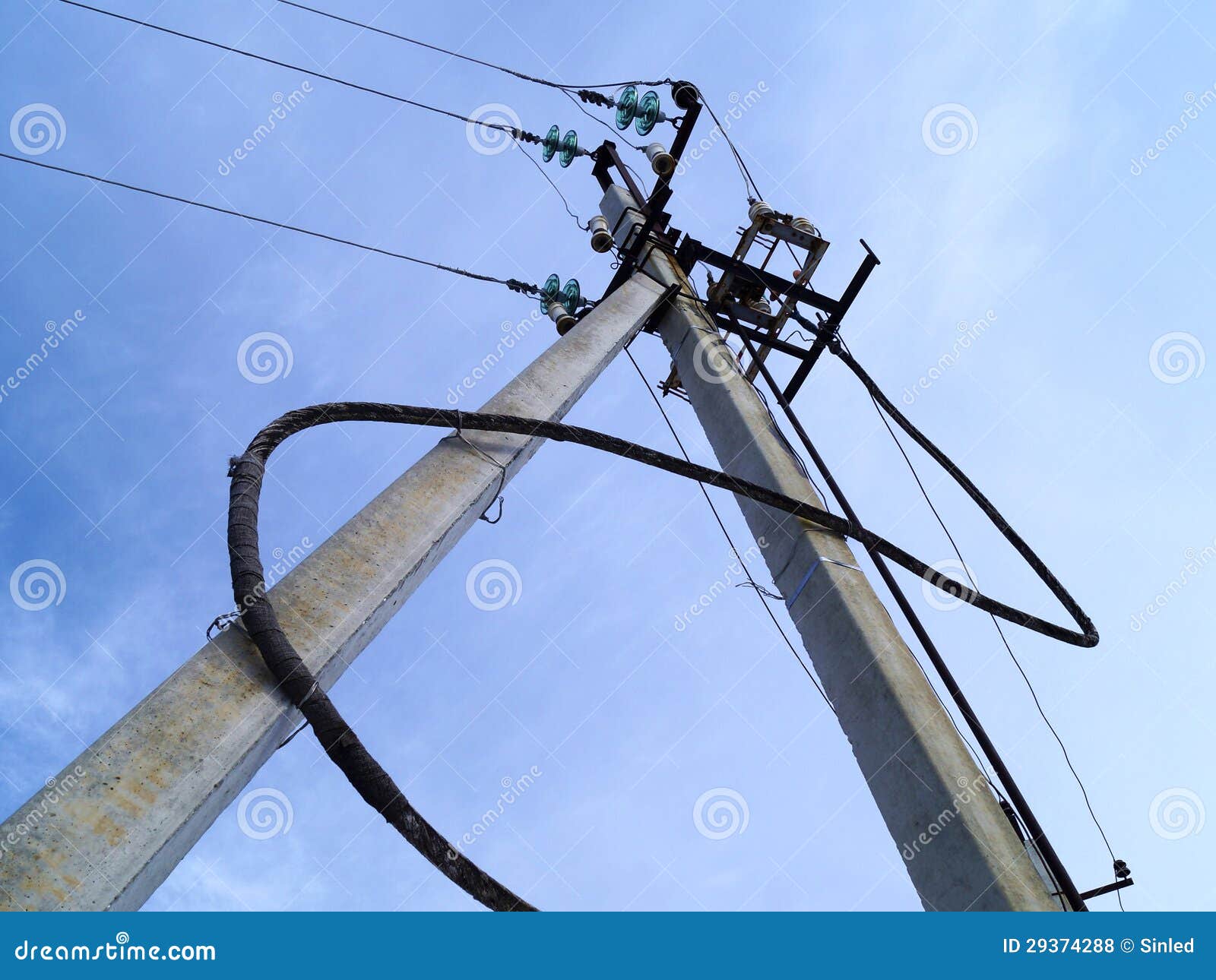 Electricity Distribution stock photo. Image of industry - 29374288