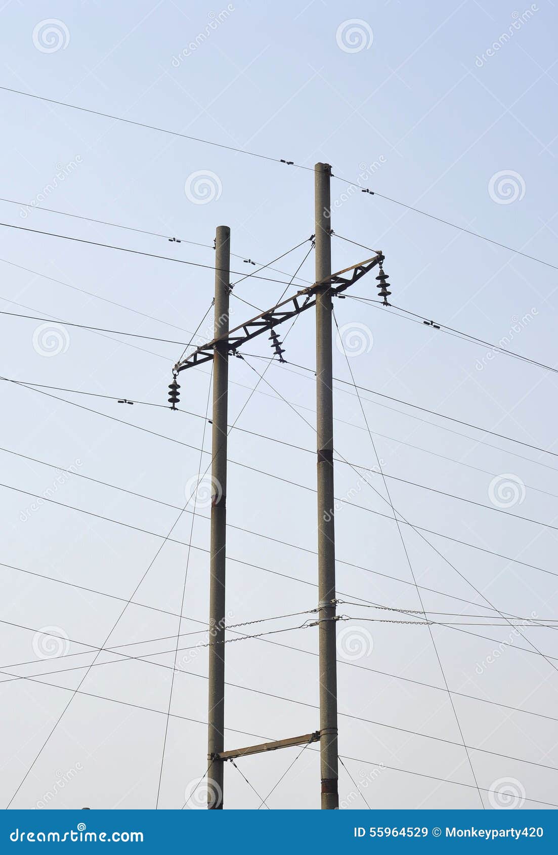 Electricity Distribution stock image. Image of isolated - 55964529