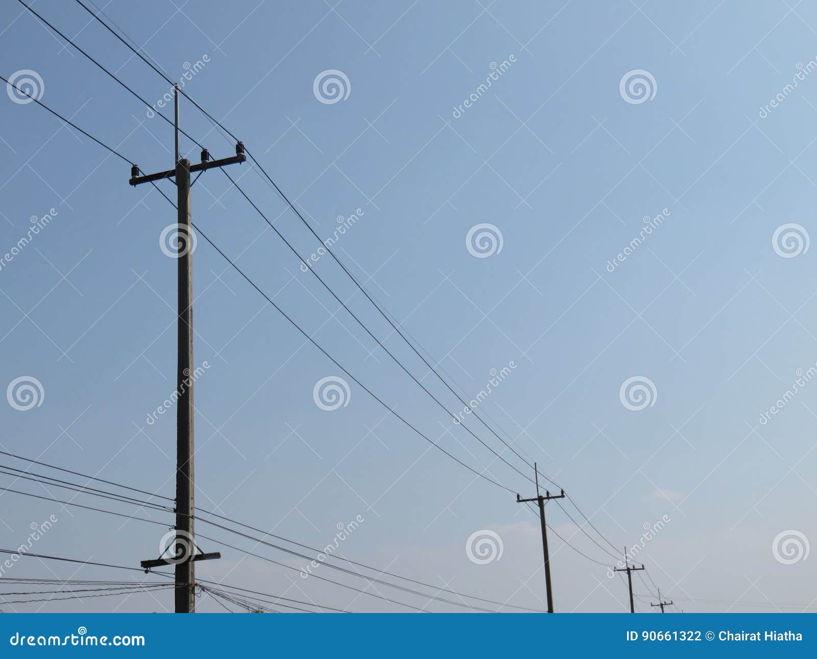 Electricity stock photo. Image of electricitytower, background - 90661322
