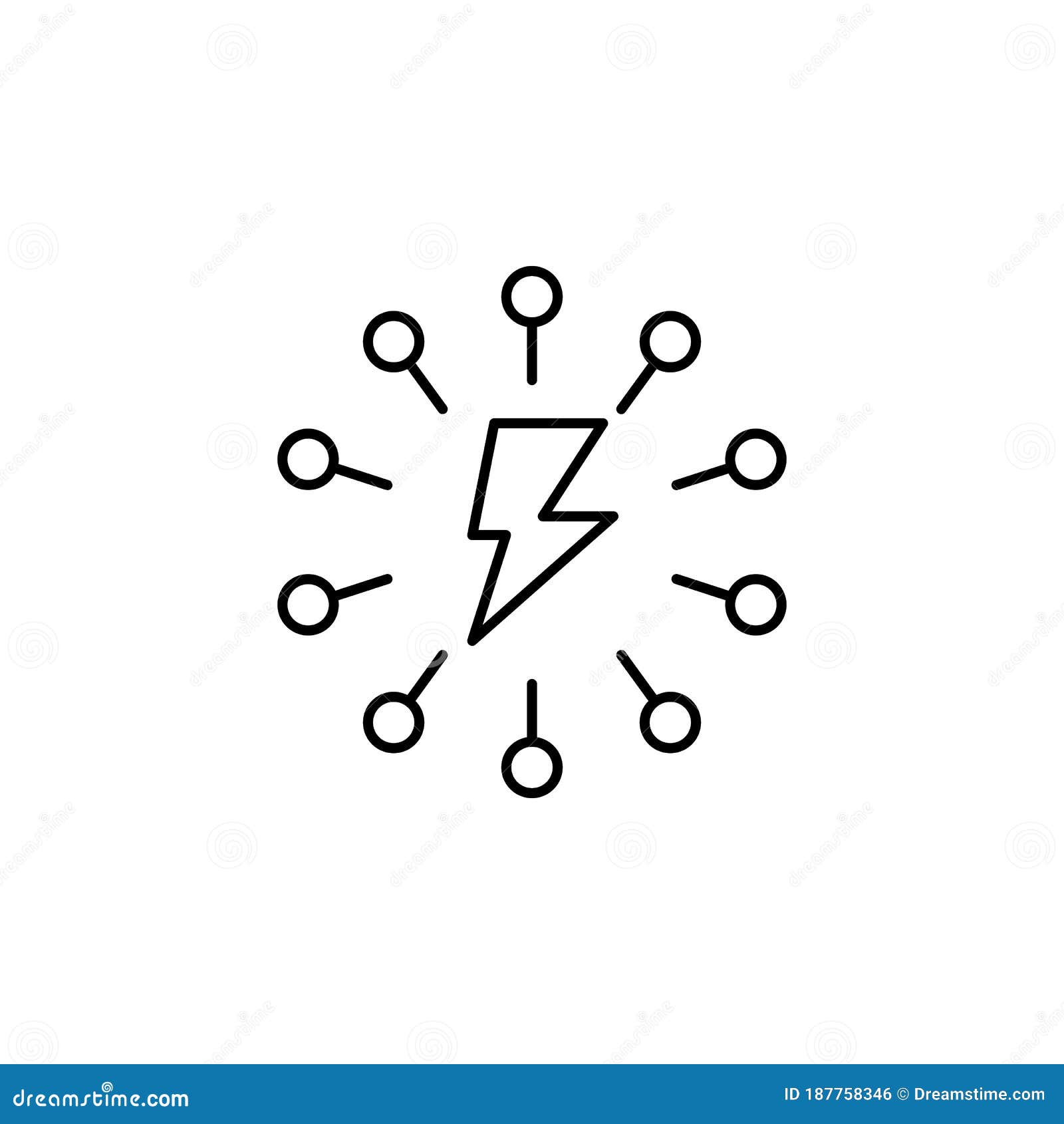 Electricity, Electrical Network Icon. Element of Electricity for Mobile ...