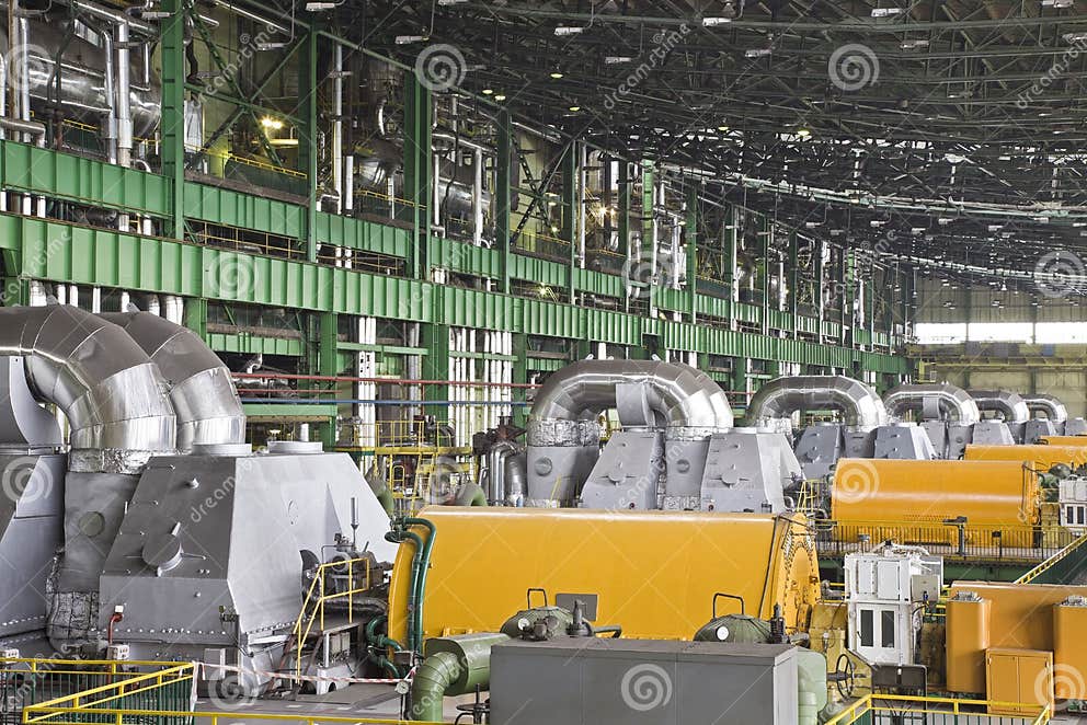 Electricity factory stock photo. Image of engineering - 23852286