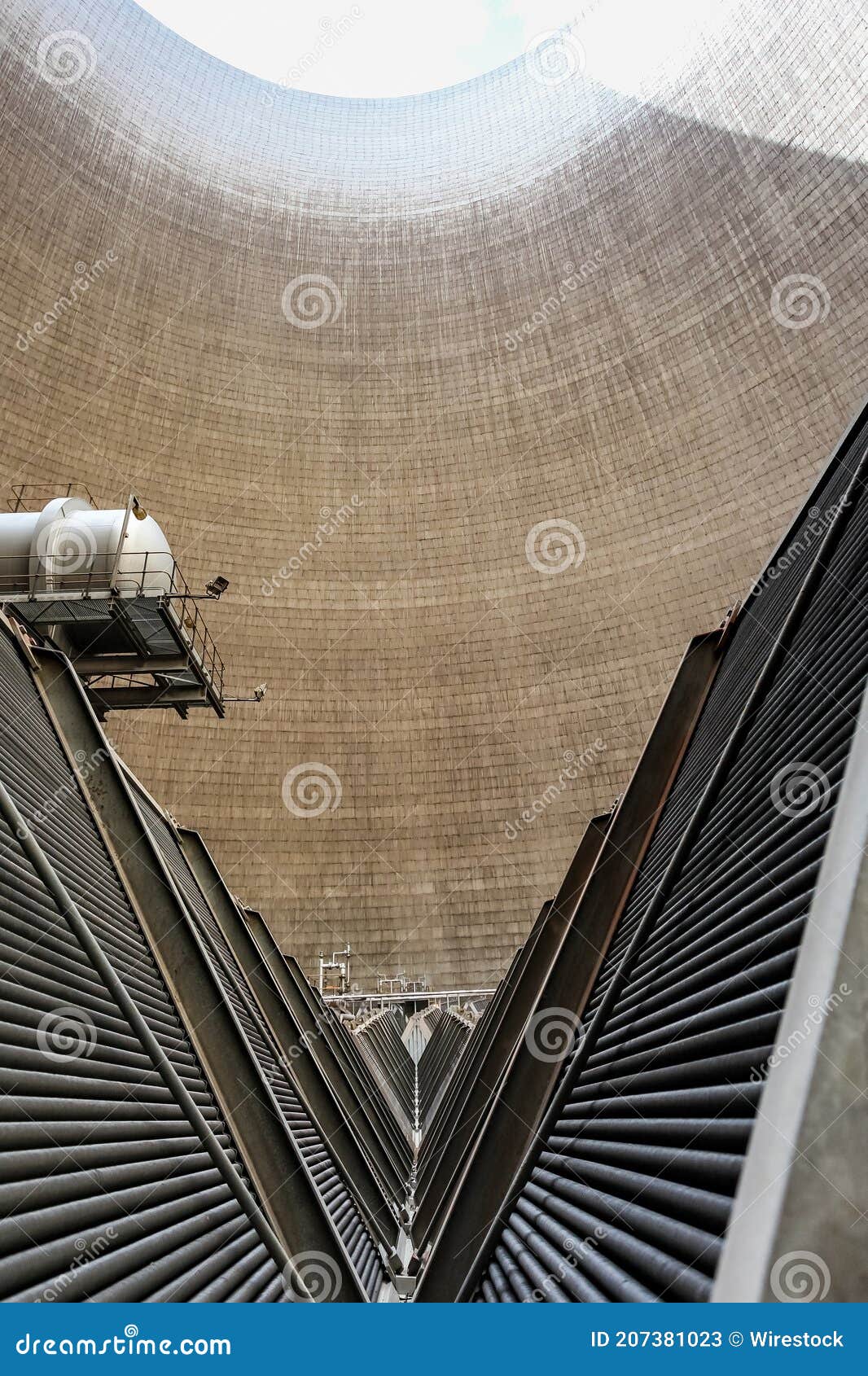 Electricity Generation and Distribution Open Station Stock Image ...