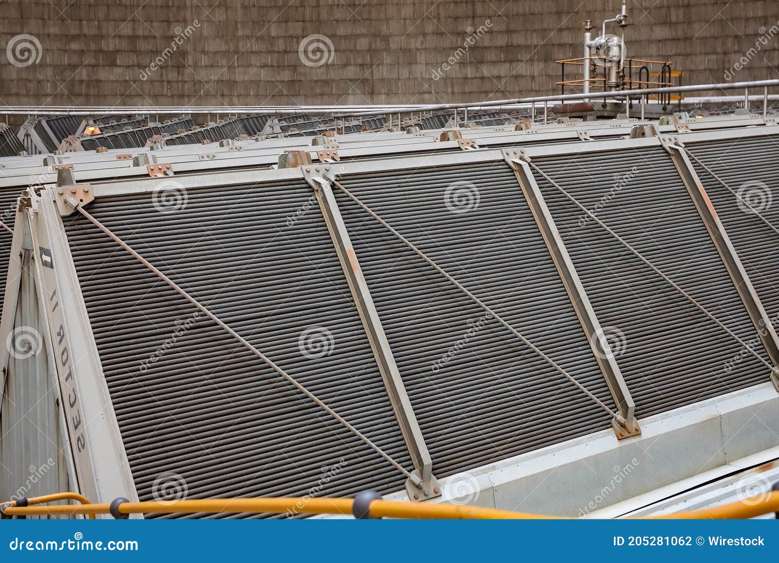 Electricity Generation and Distribution Station Stock Photo - Image of ...