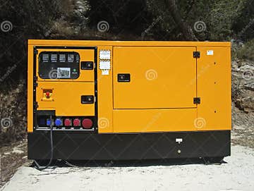 Electricity Generator stock photo. Image of outage, electrical - 9353694