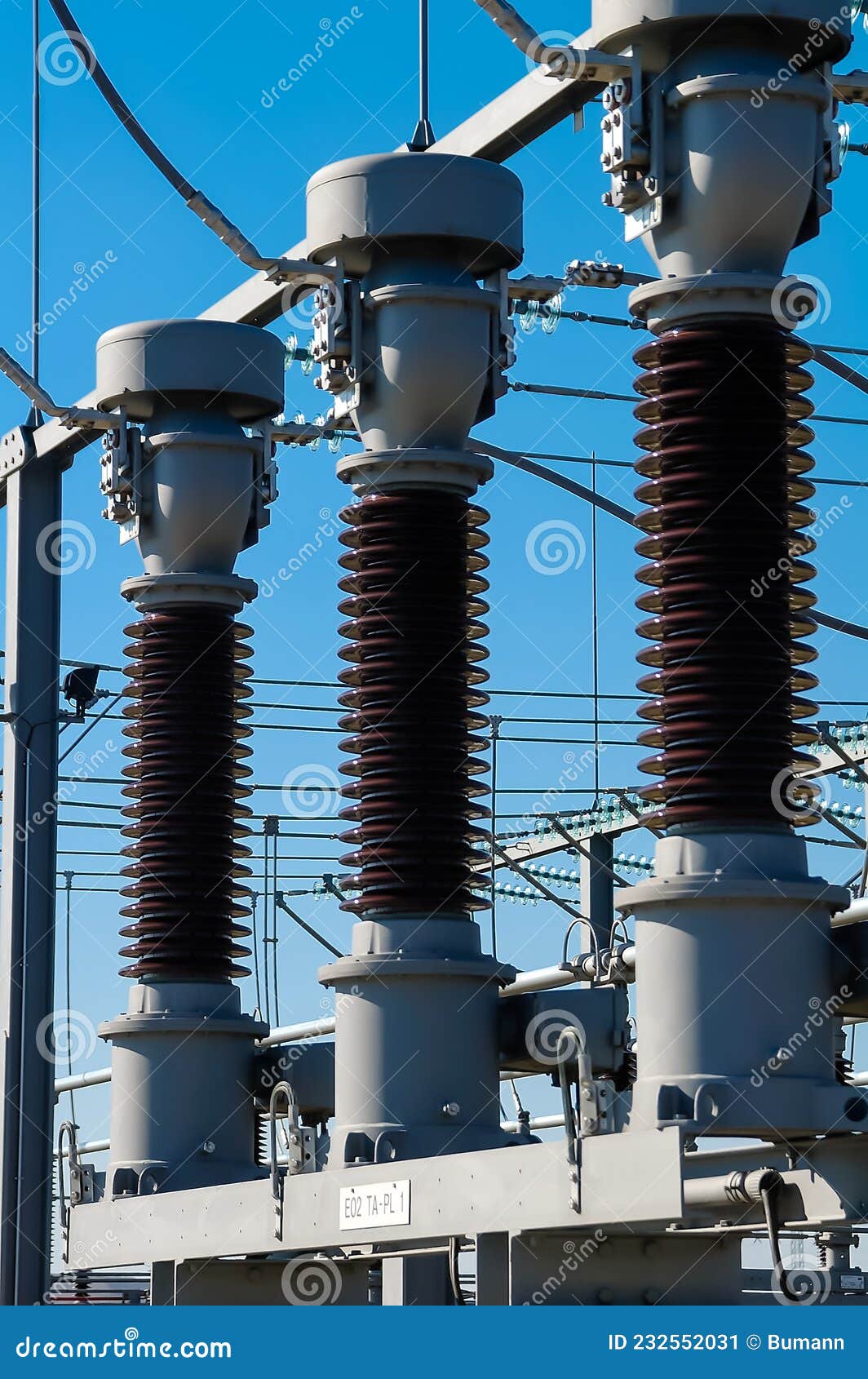 Overhead Line Under Construction. It Is Known As Overhead Catenary ...