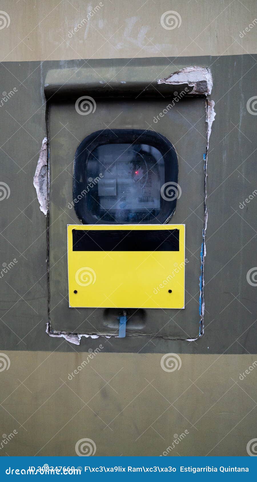 Electricity meter stock image. Image of dial, electrical - 308347669