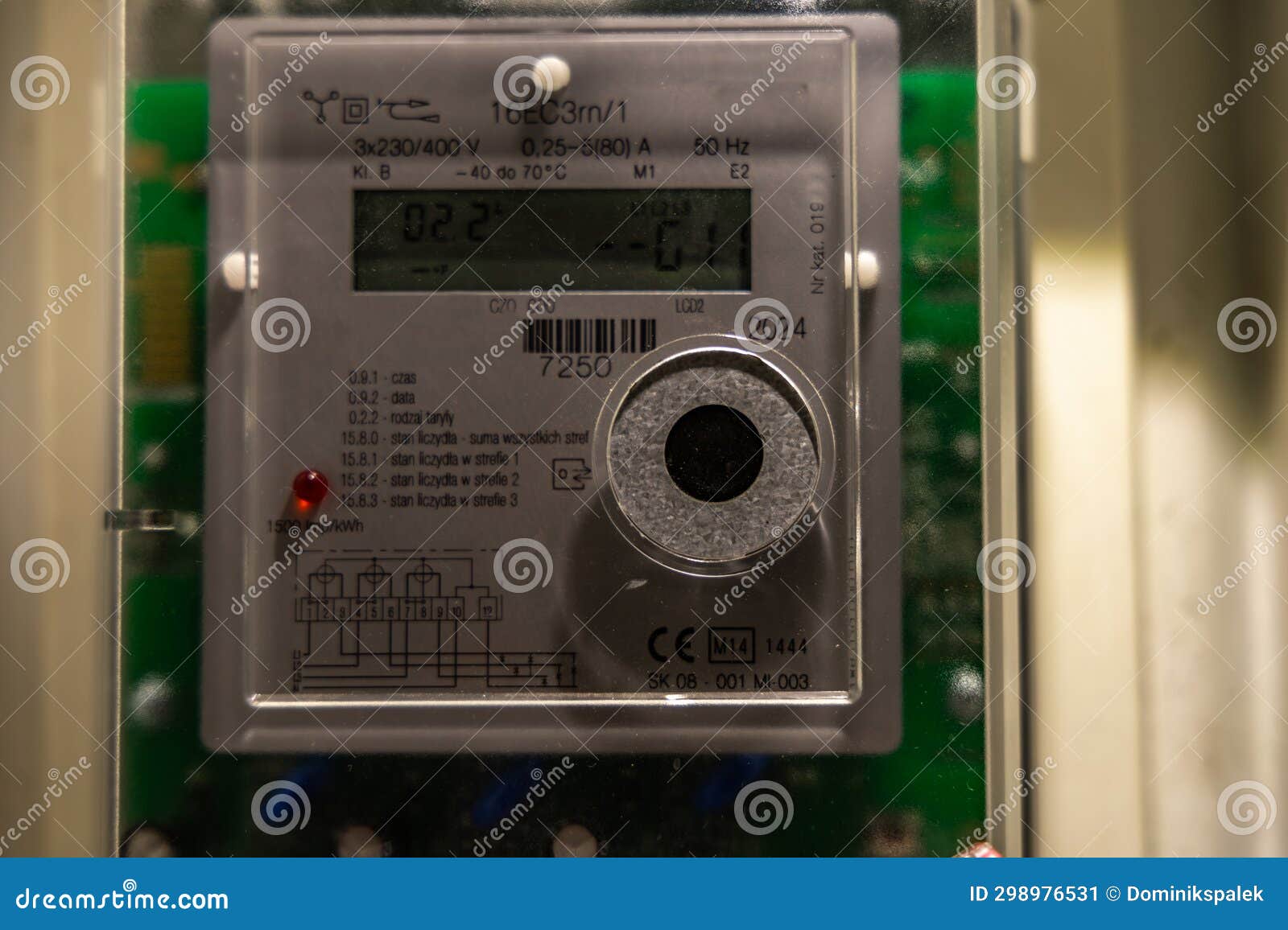 Electricity Meter,increase in Electricity Prices Stock Image - Image of ...