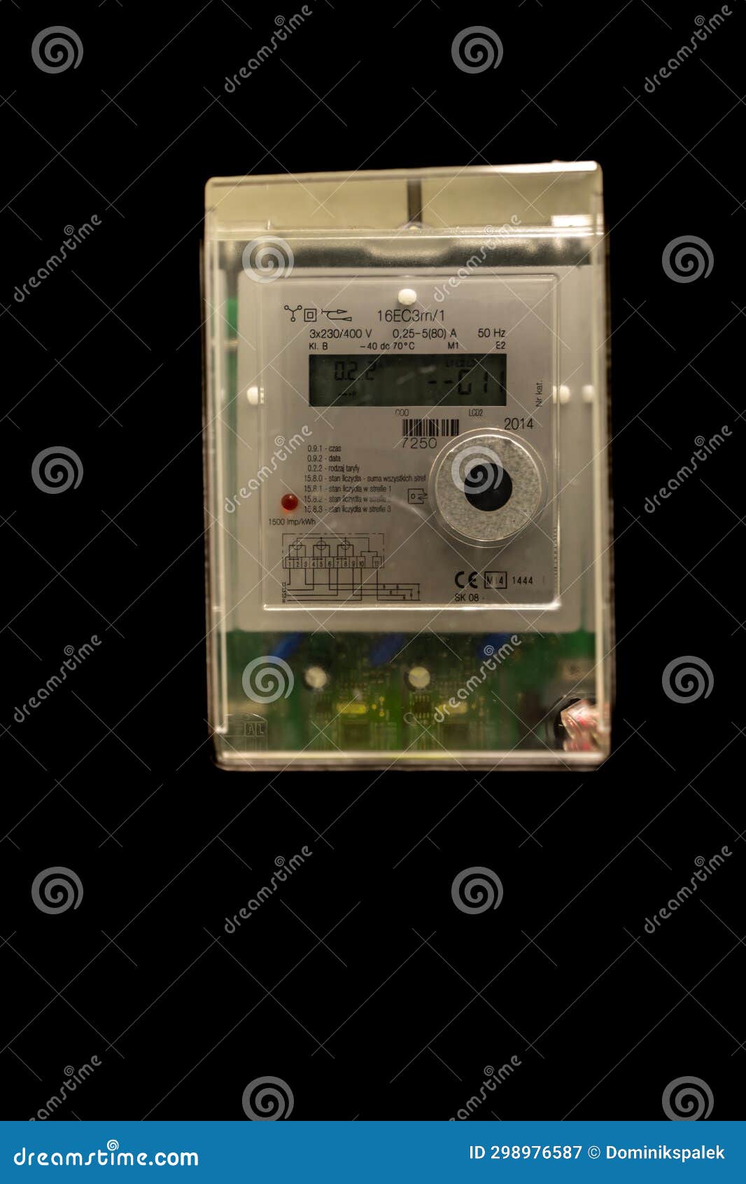 Electricity Meter,increase in Electricity Prices Stock Image - Image of ...