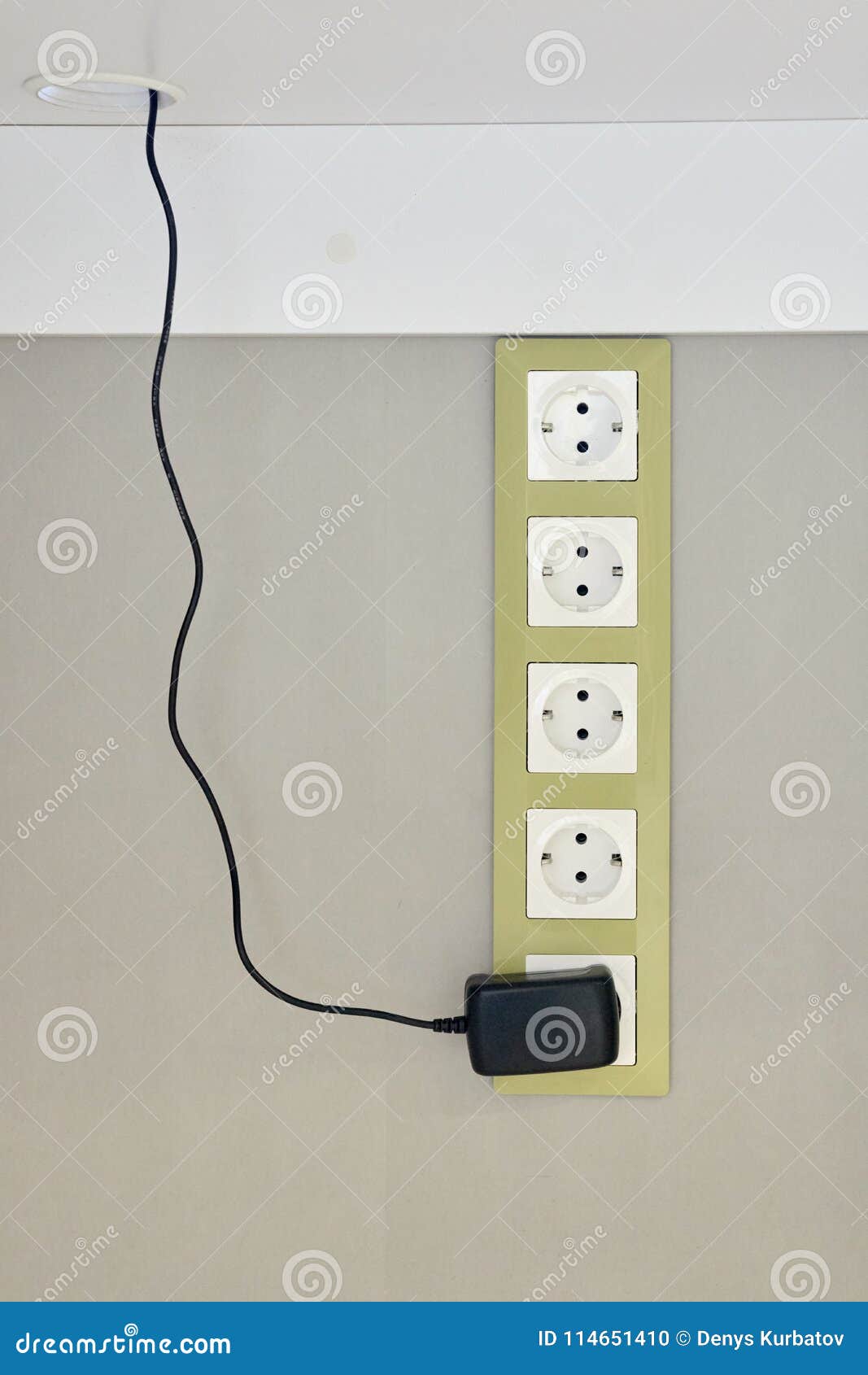 Electricity Plug and Sockets Stock Photo - Image of color, electronic ...