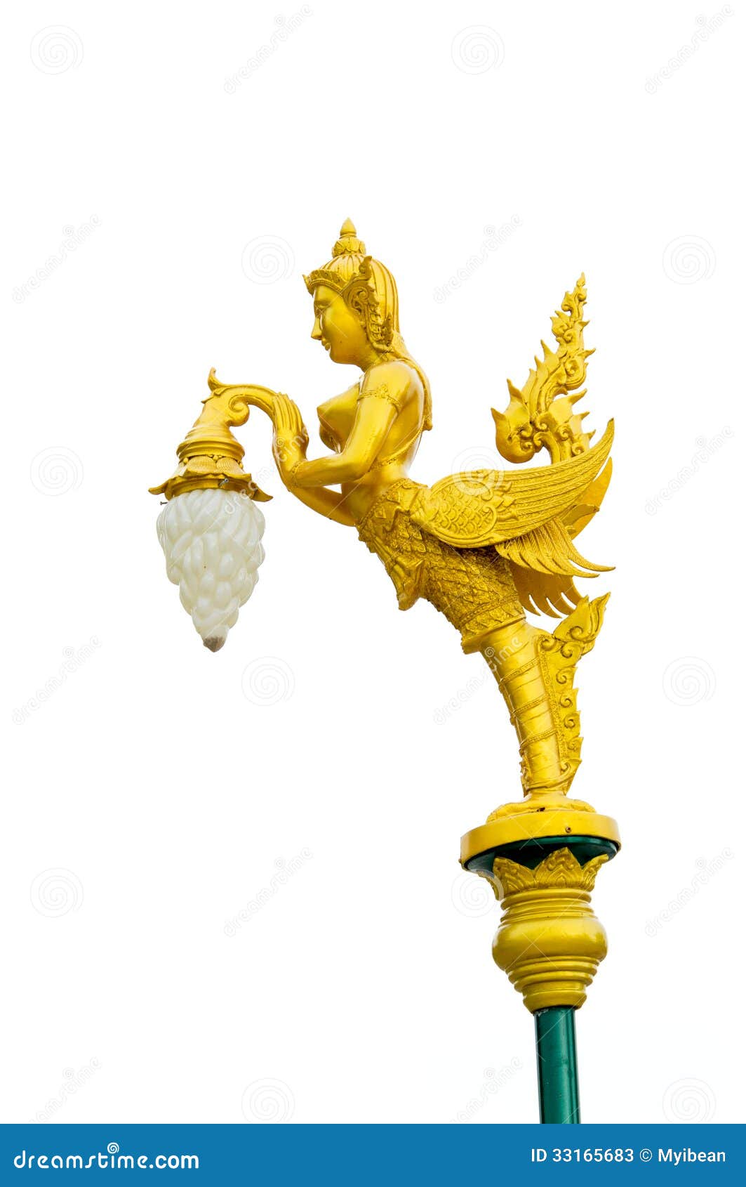 Kinnaree : The Mythical Half Bird Half Woman Stock Photography ...