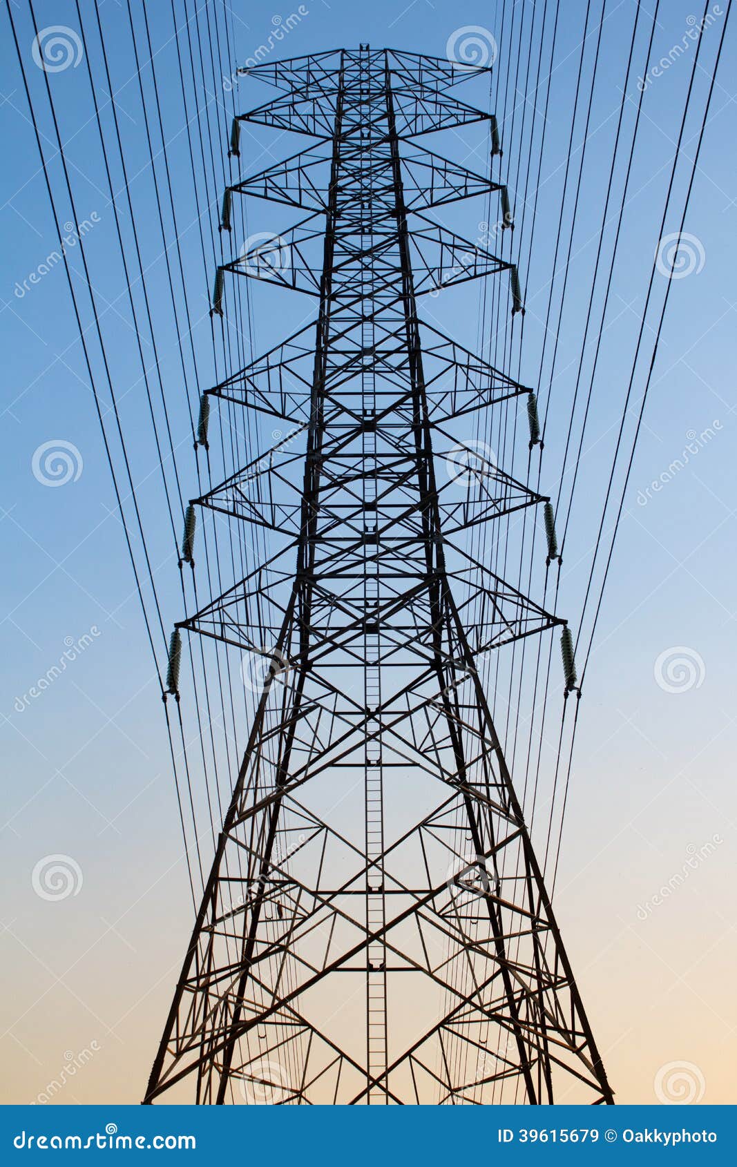 Electricity power line stock image. Image of communications - 39615679