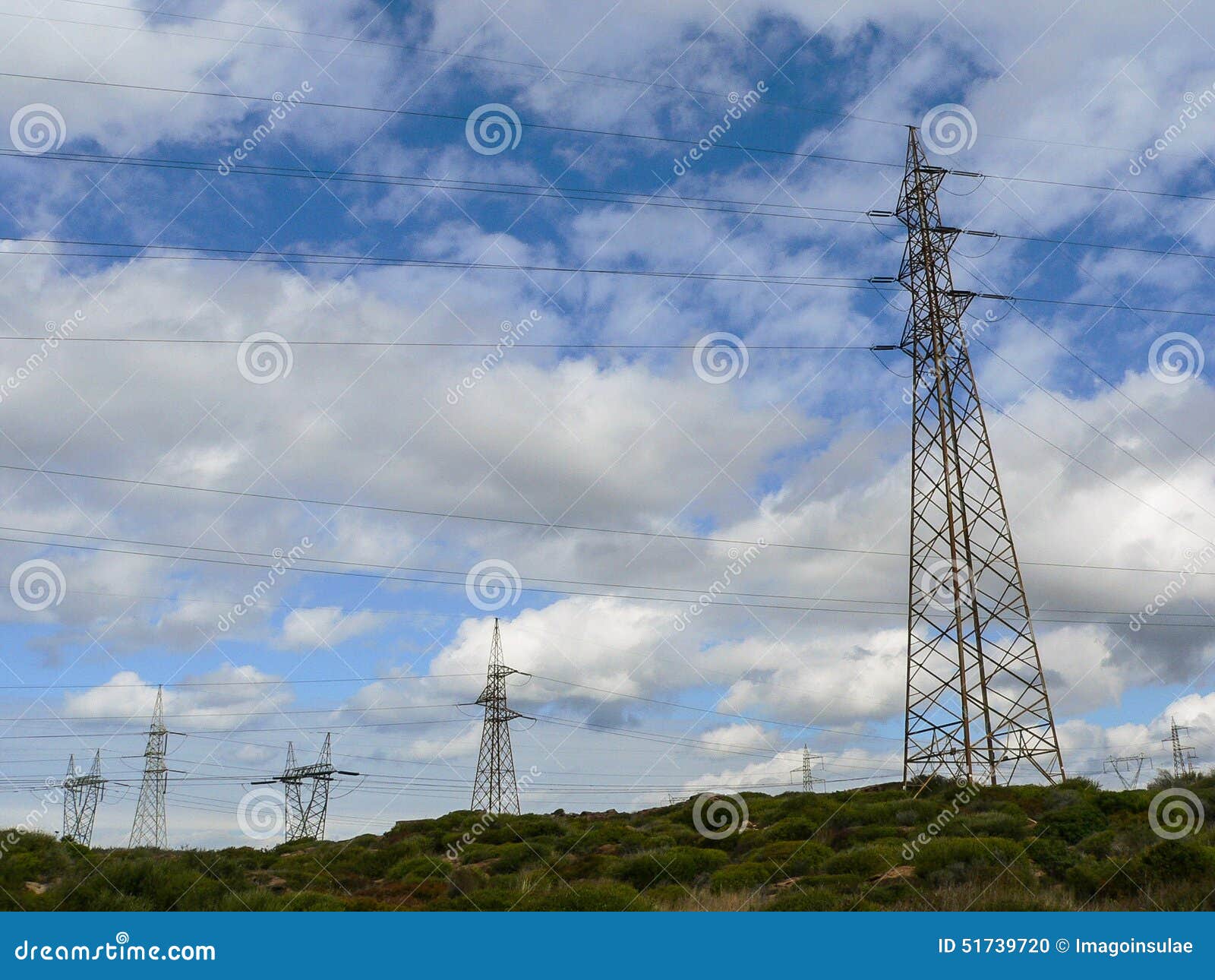 Insulators Of An Overhead Line Ready For Installation Editorial Image ...