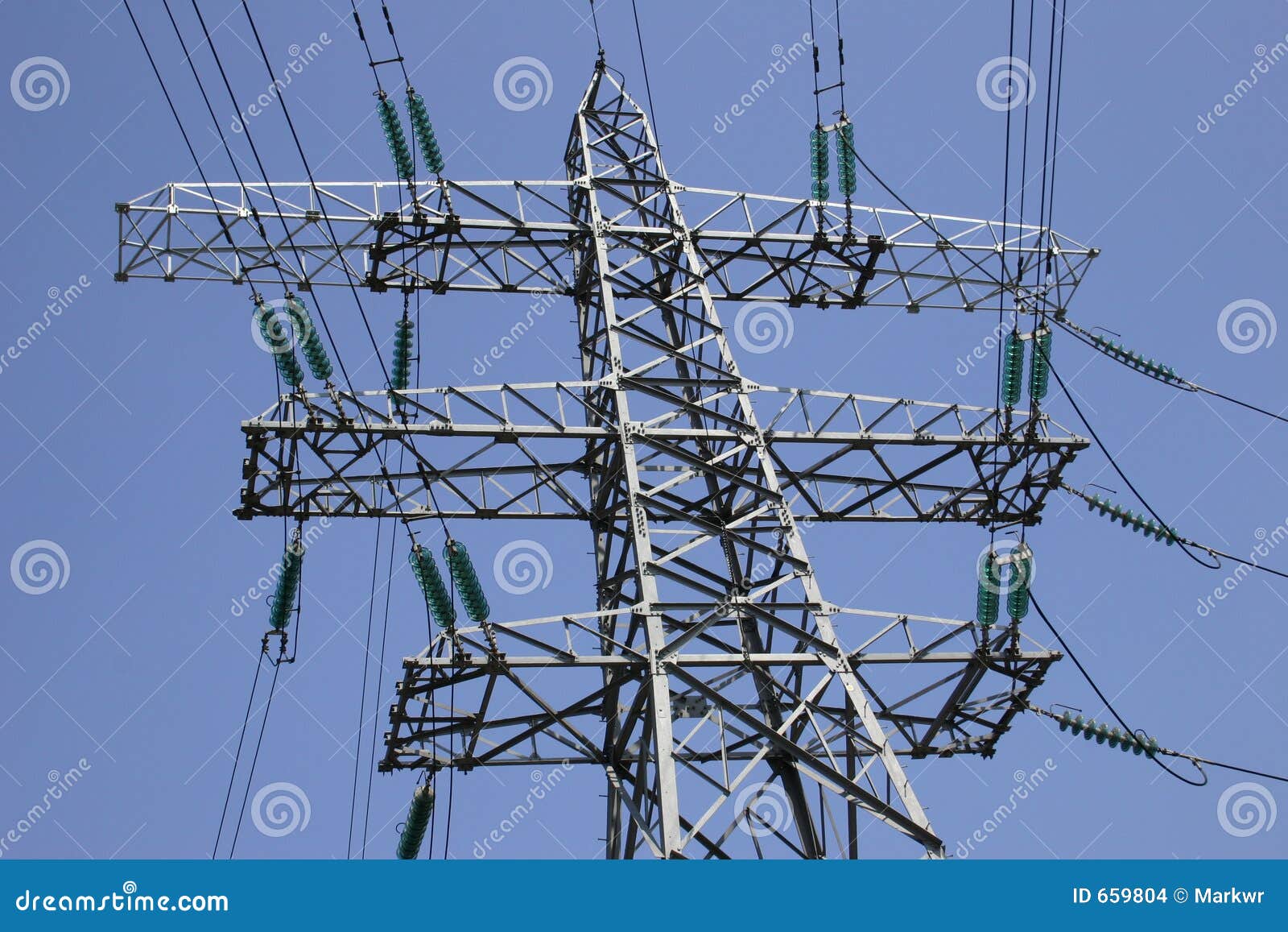 Electricity Pylon stock photo. Image of storm, electrical - 659804