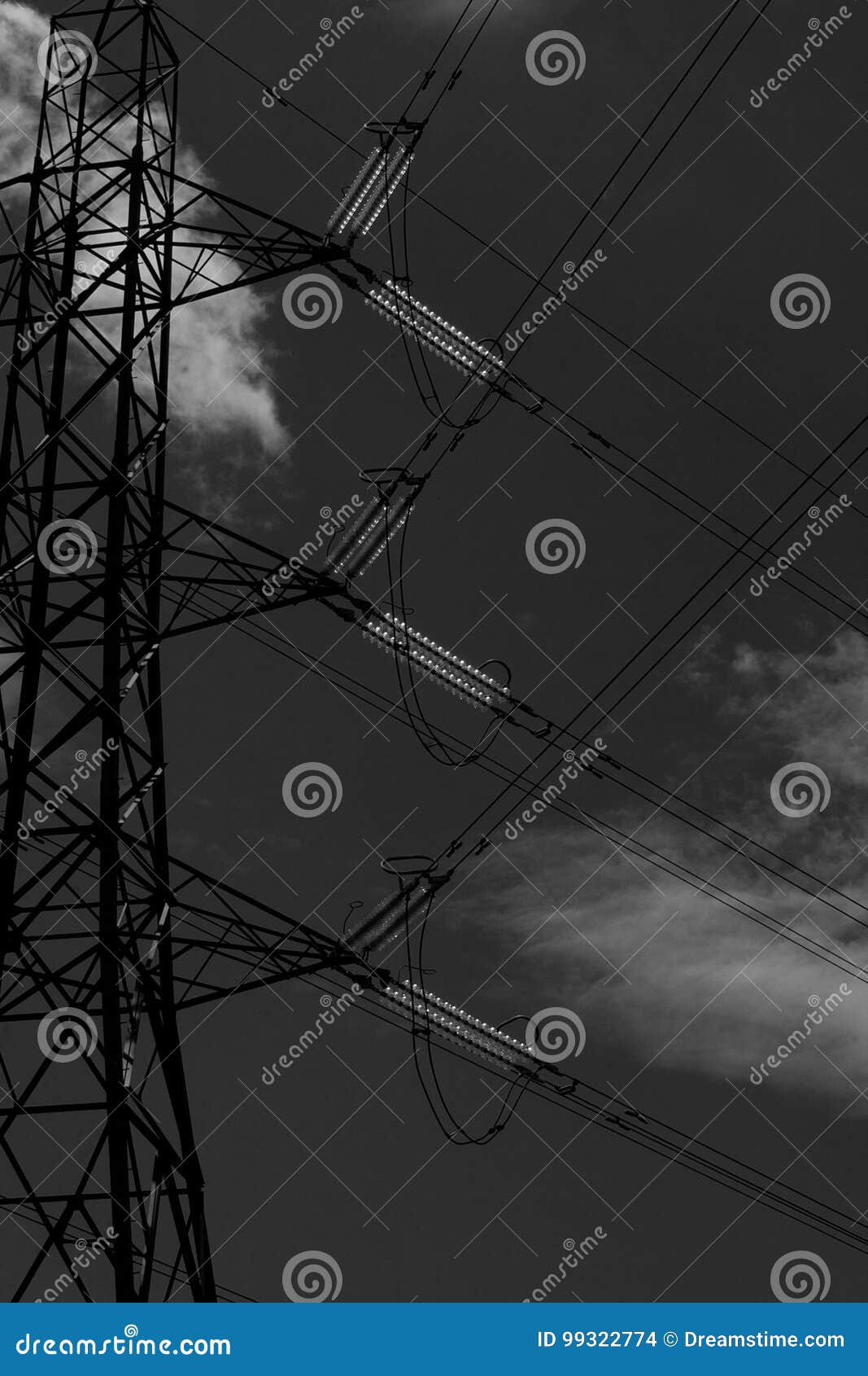 Electricity Pylon stock photo. Image of energy, national - 99322774
