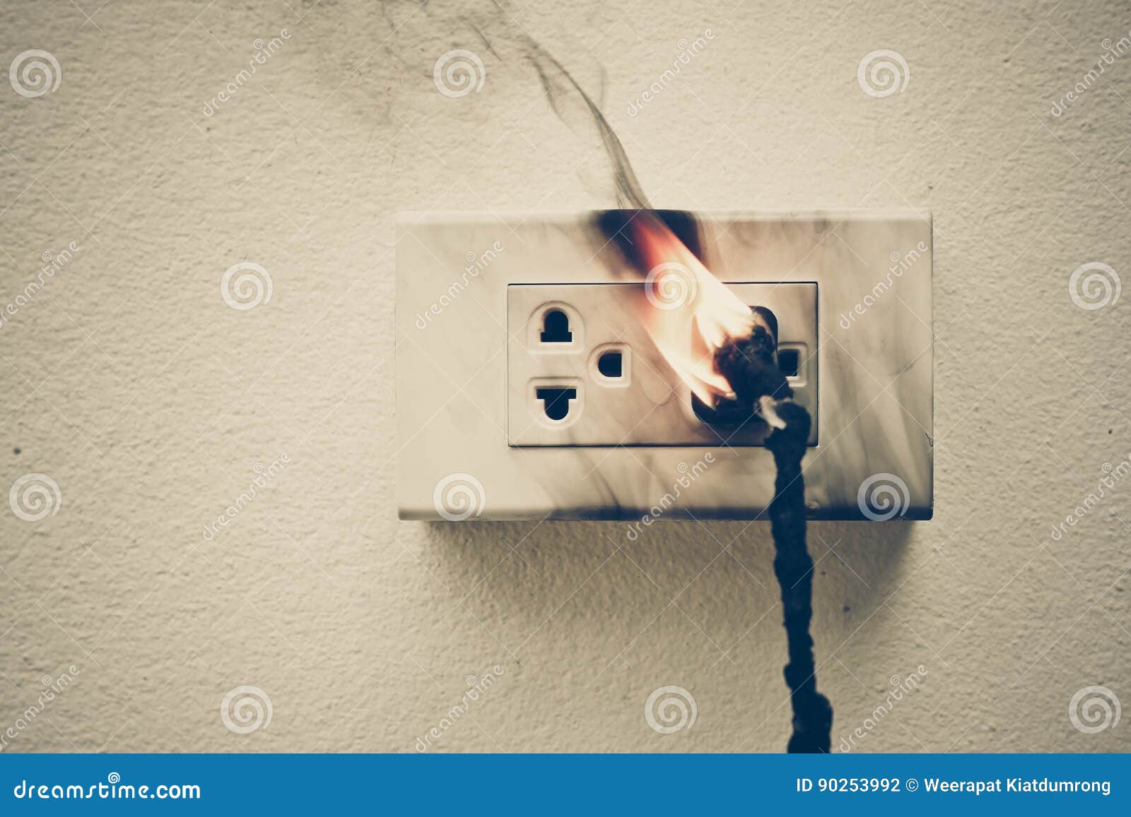 Electricity Short Circuit, Electrical Failure Resulting In Electricity ...